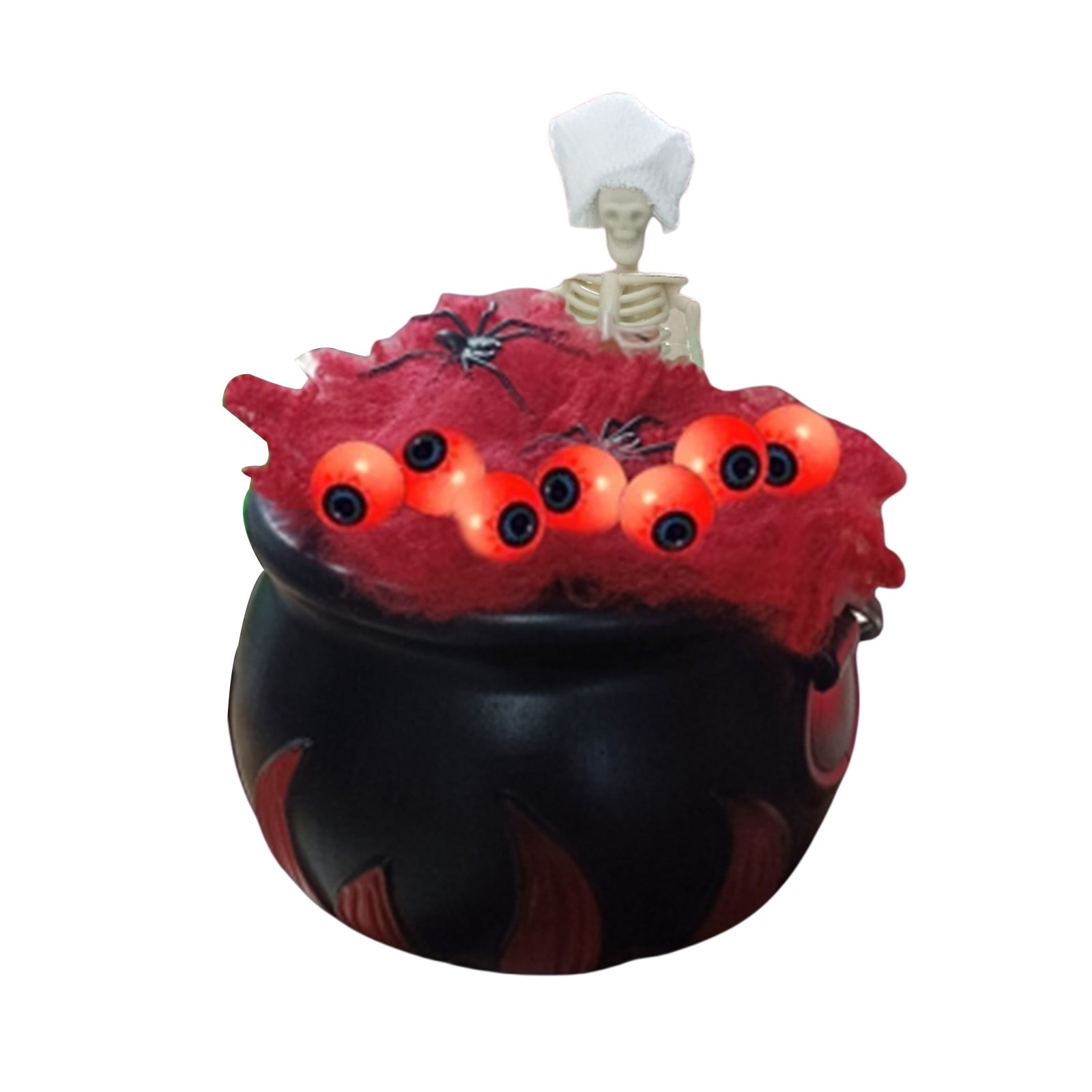 Halloween Decorations Outdoor Indoor, DIY Witch Bubbling Cauldron Set ...
