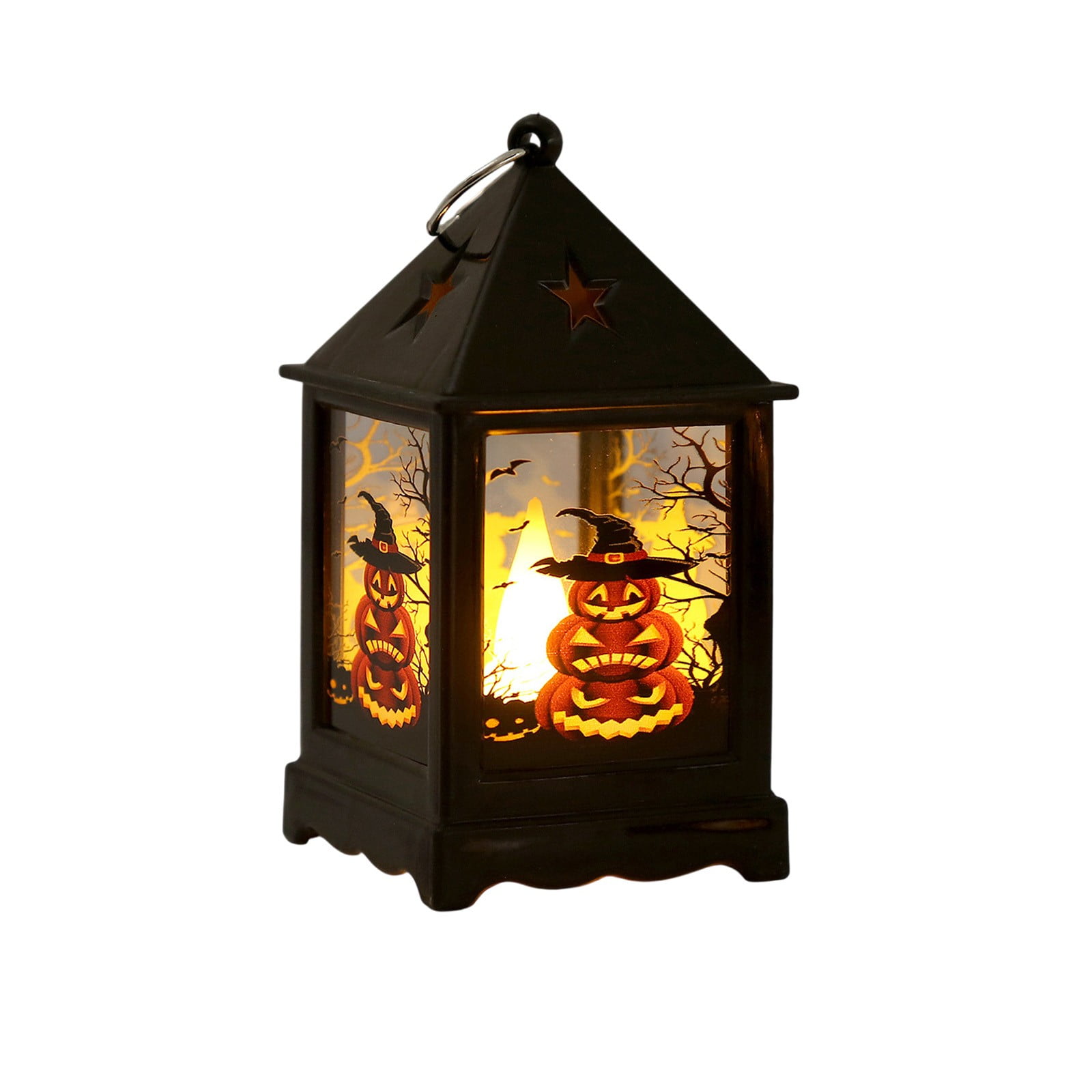 Halloween Decorations Outdoor, Pumpkin Crow Lantern, Vintage Style ...