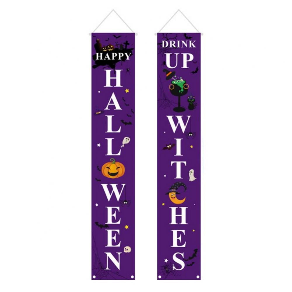 Halloween Decorations Outdoor, Spooky & Happy Halloween Signs for Front ...