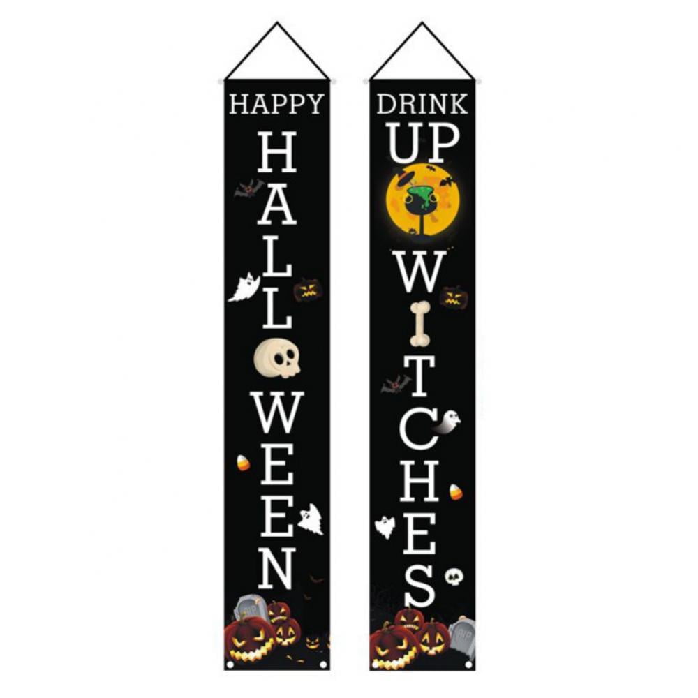 Halloween Decorations Outdoor, Spooky & Happy Halloween Signs for Front ...