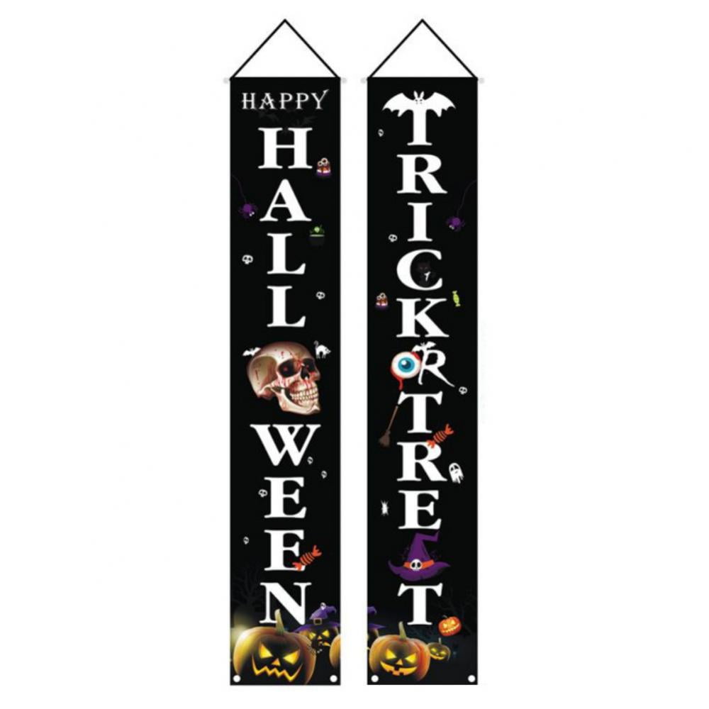 Halloween Decorations Outdoor | Trick or Treat & It's October Witches ...