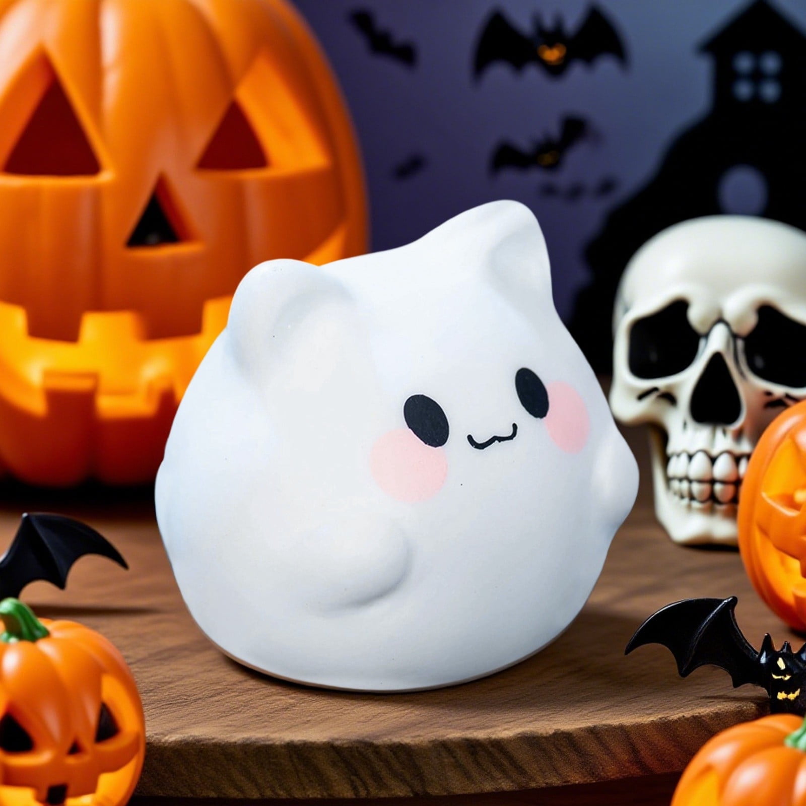 Halloween Decorations Resin Desktop Ornament Home Living Room DIY Craft ...