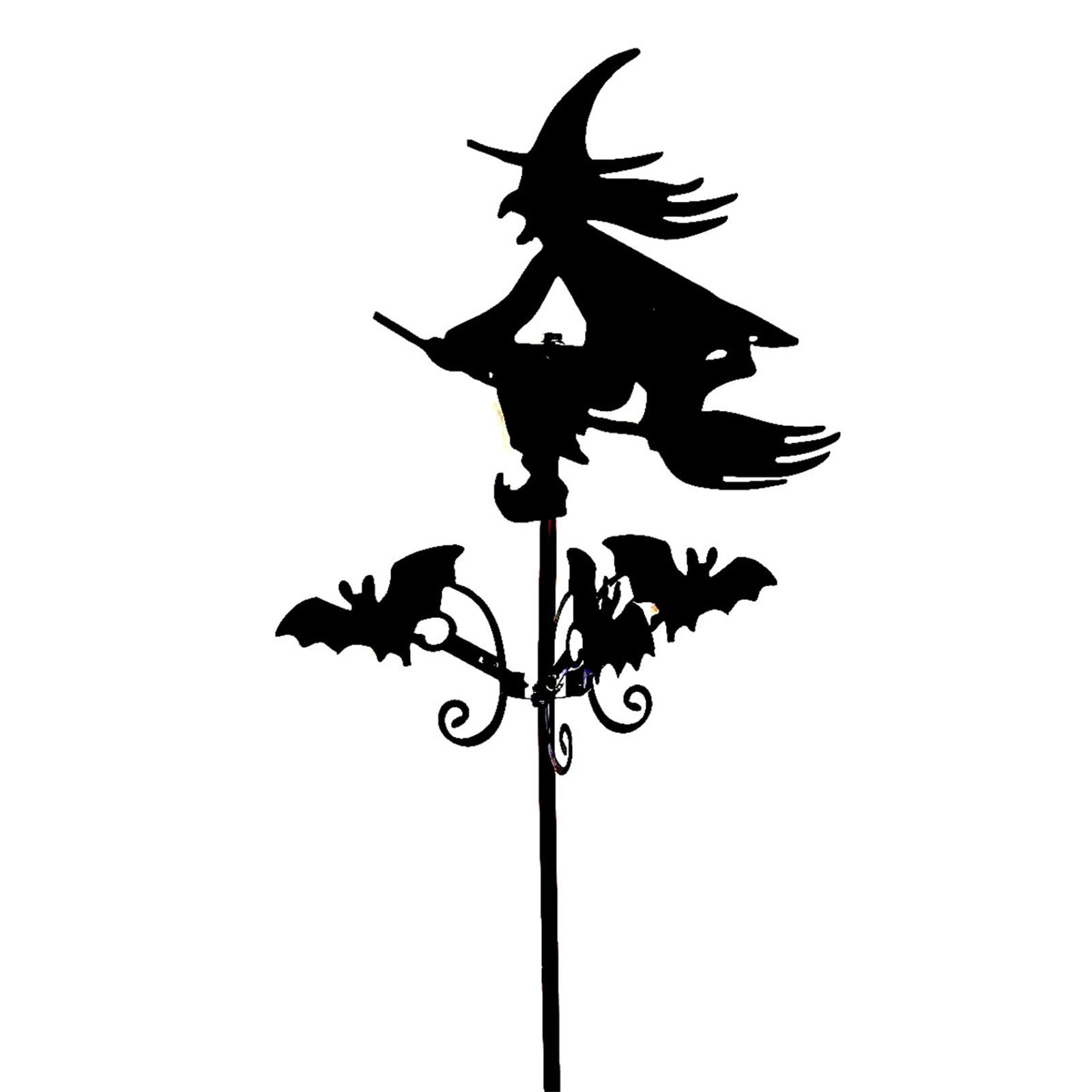 Halloween Decorations Savings! JOGZMZ Halloween Witch Solar Windmill ...