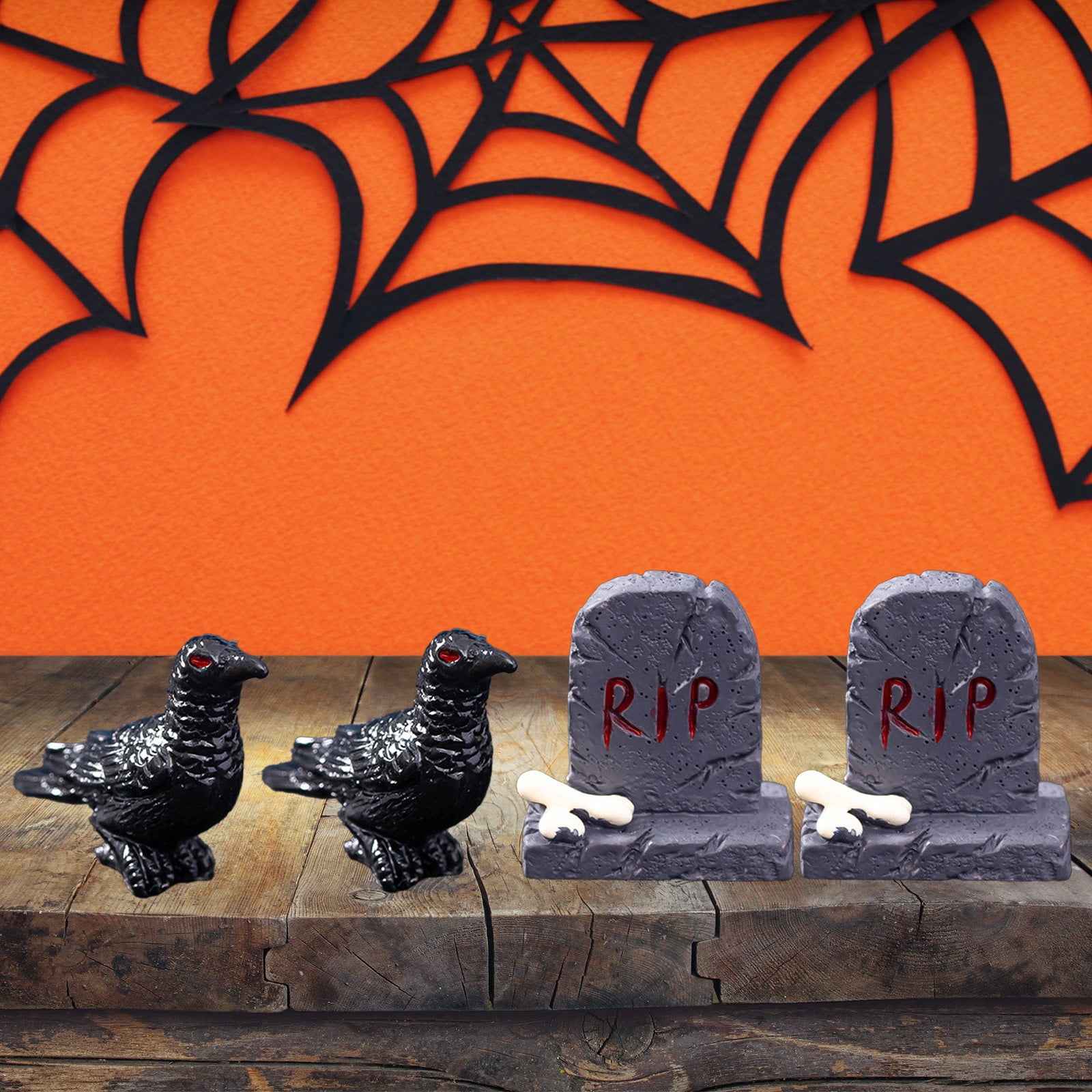 Halloween Decorations Set Of Mini Halloween Resin Figurines for ...