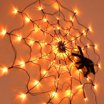 4' x 6' Halloween LED Net Lights, Purple and Orange, Outdoor Decoration ...