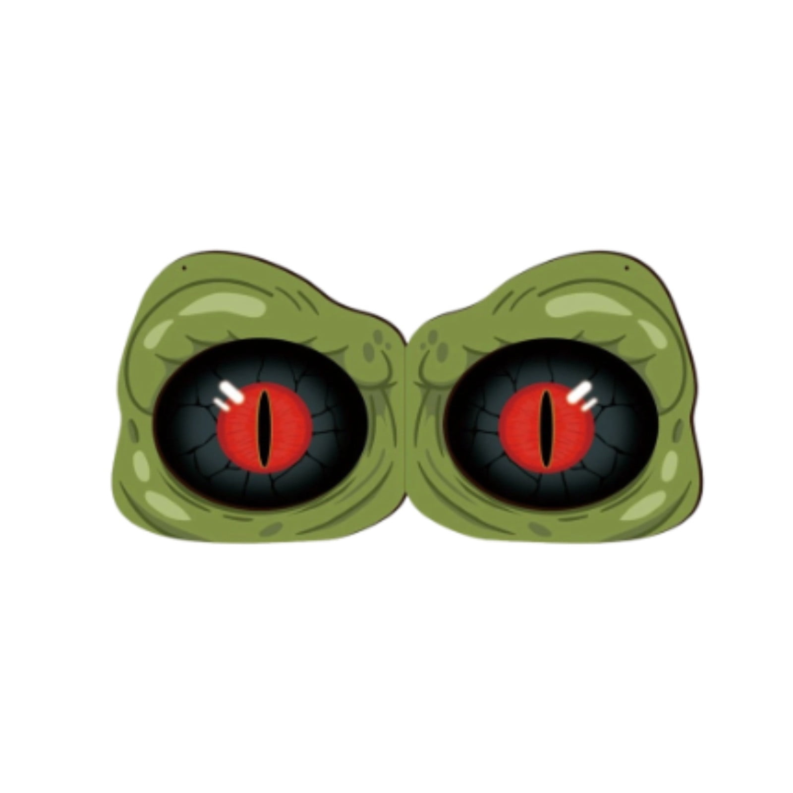 Halloween Decorations Spooky Eyes Lights - 21 Inch Large Wooden Window ...