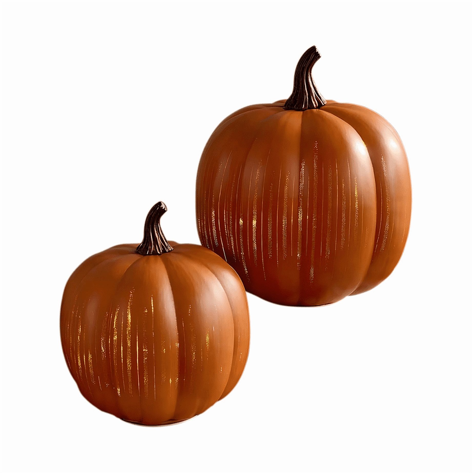 Halloween Decorations - Twinkle Light Pumpkins, Timer Lighted Sparkling ...