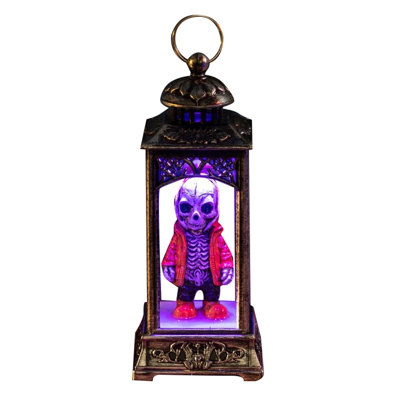 Halloween Decorative LED Skeleton Flameless Candle Light for Desktop ...