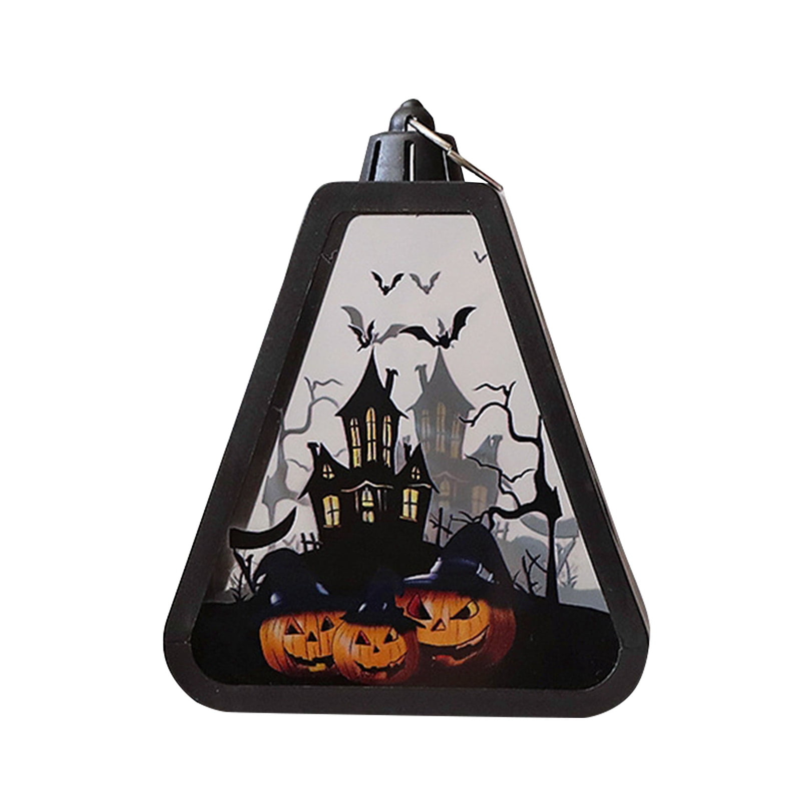 Halloween Decorative Led Shadow Light, Black Triangular Shape with ...