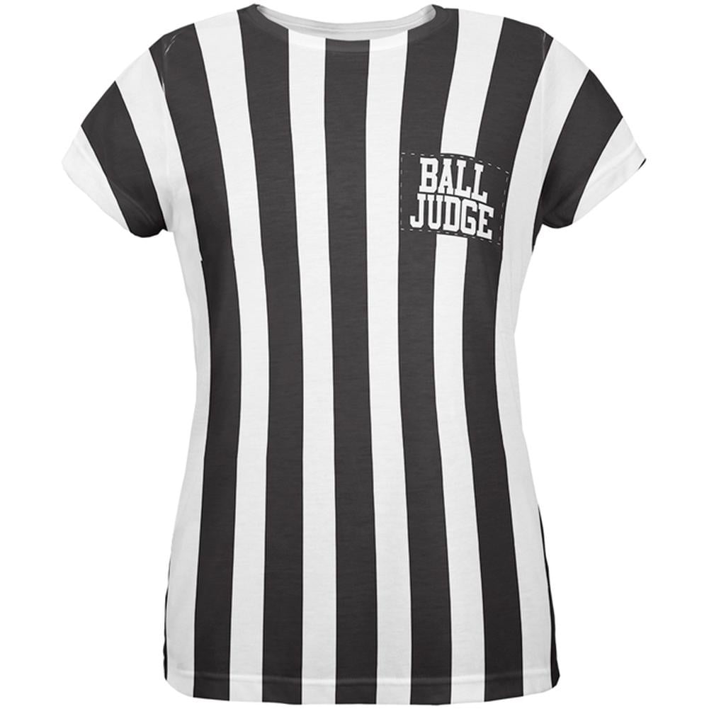 Halloween Deflategate Ball Referee Costume All Over Womens T-Shirt ...