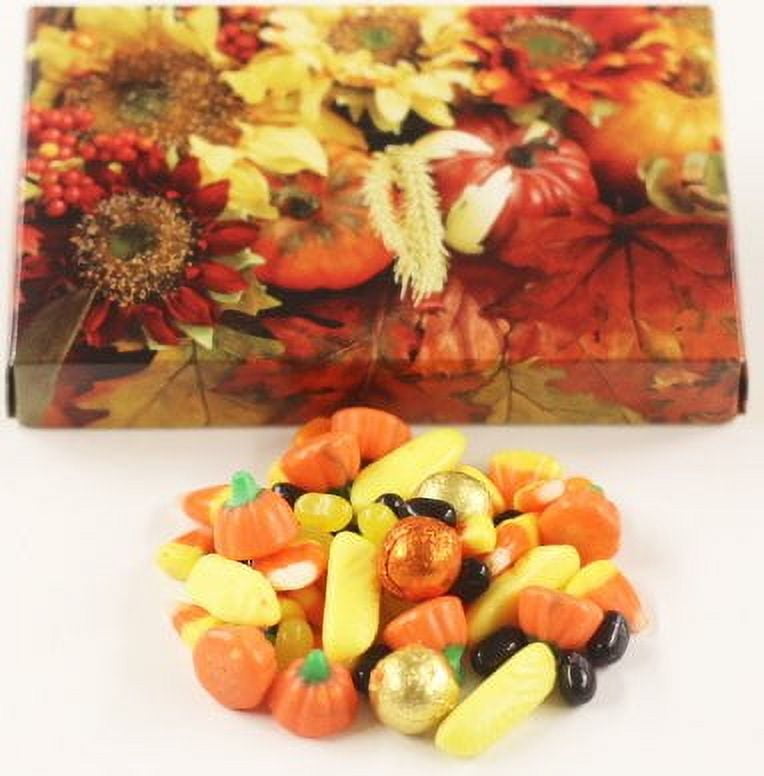 Halloween Deluxe Mix in a 1 Pound Fall Leaf Box - Walmart.com