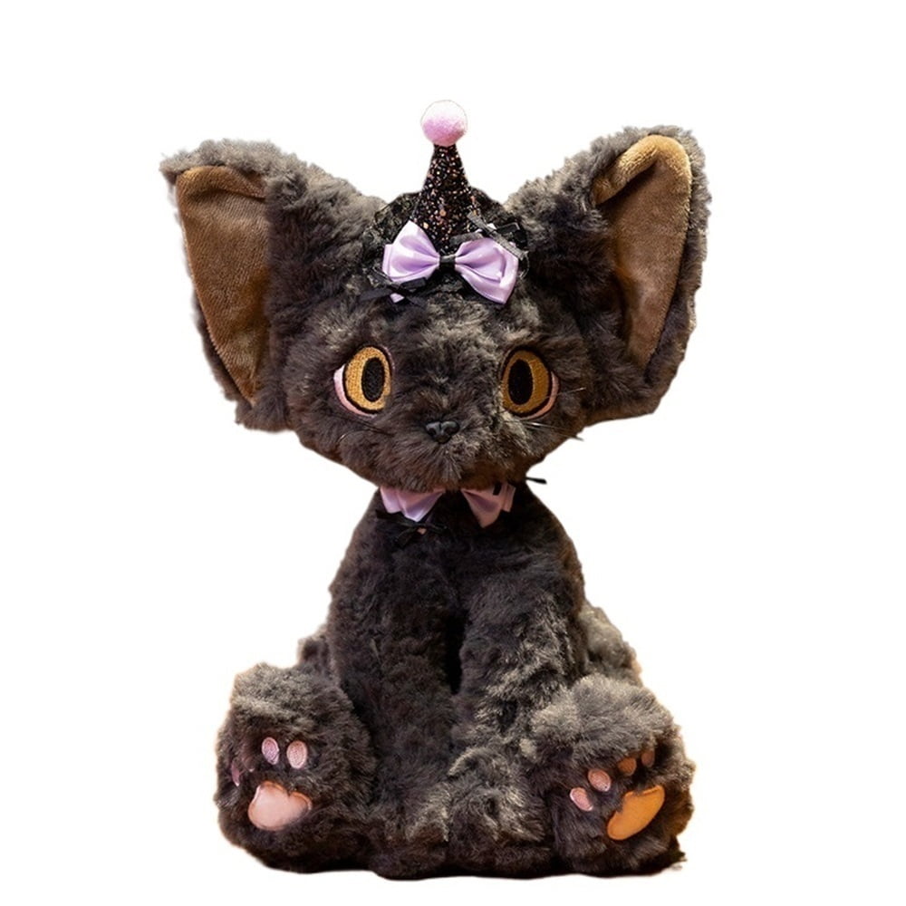 Halloween Devon cat plush toy curly cat doll - Walmart.com