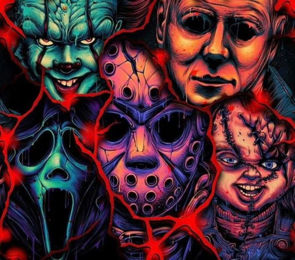 Halloween Diamond Painting Kits for Adults Horror Film 5D Diamond Art ...
