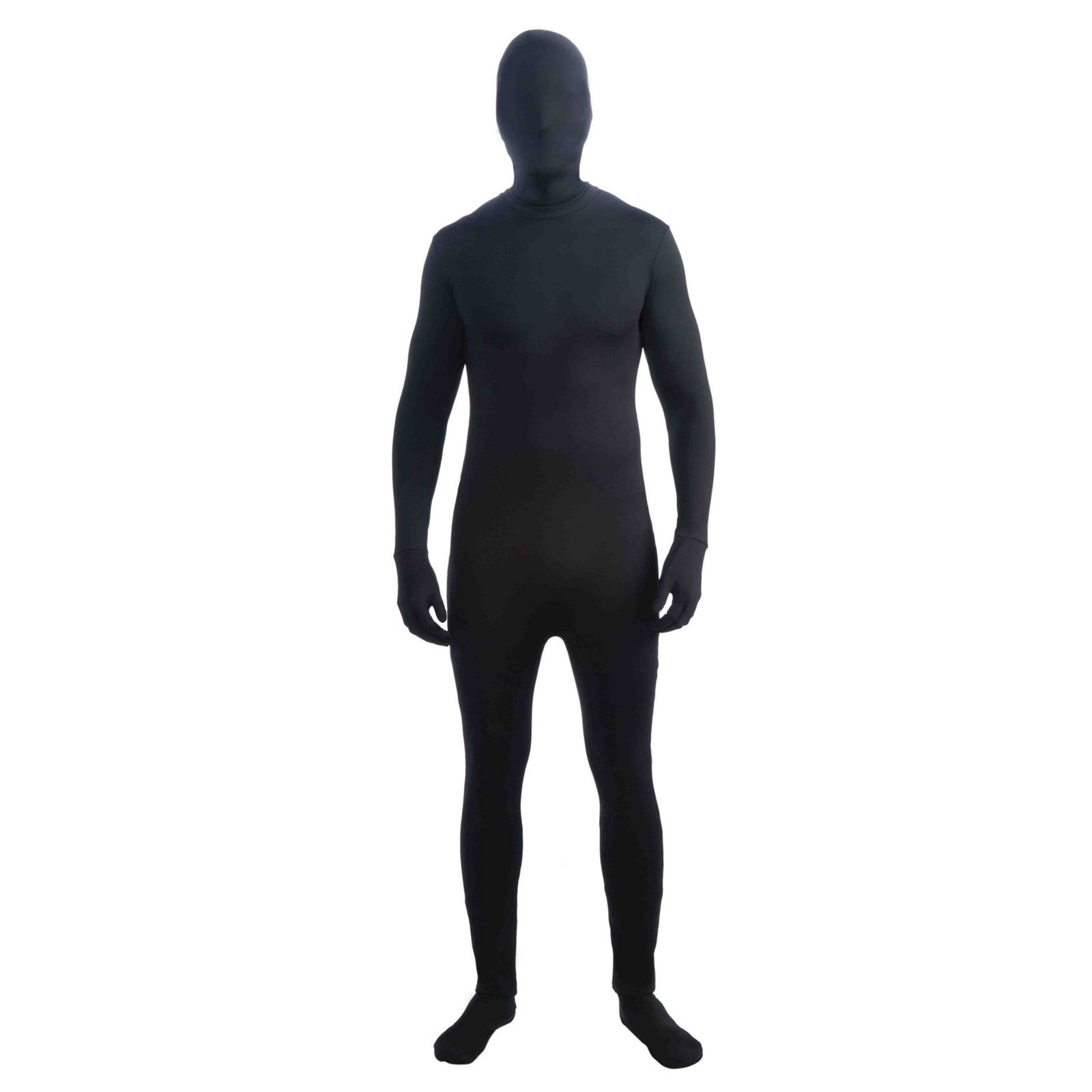 Walmart Halloween Disappearing Man Large Full Body Size Black Adult ...