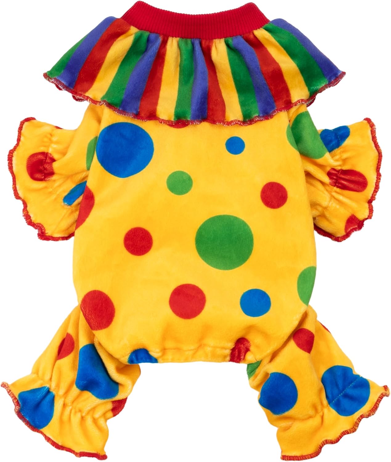 Halloween Dog Clown Costume, Funny Clothes for Small Dogs Girl Boy, Pet ...