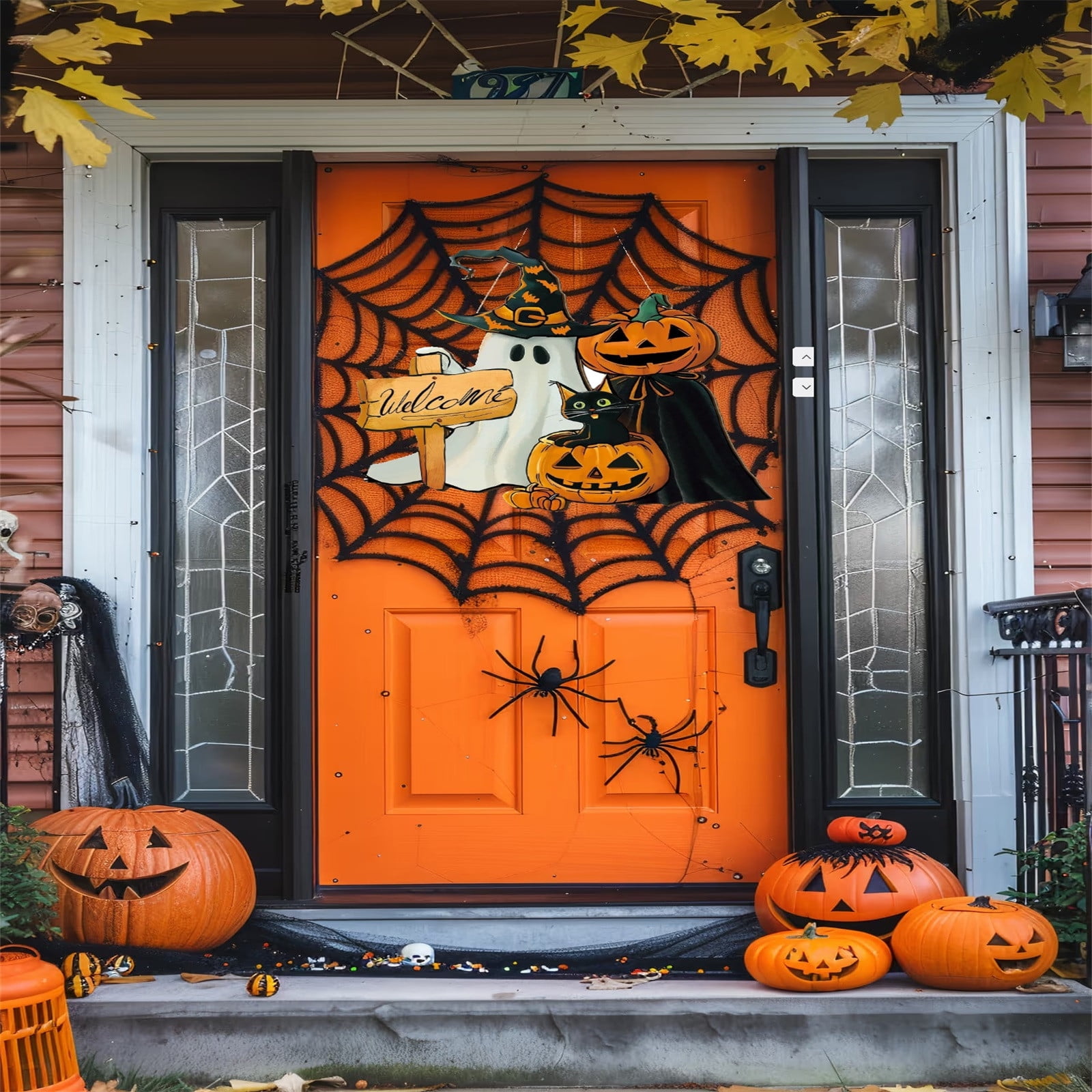 Halloween Door Decorations – Personalized Witch, Pumpkin, Black Cat ...