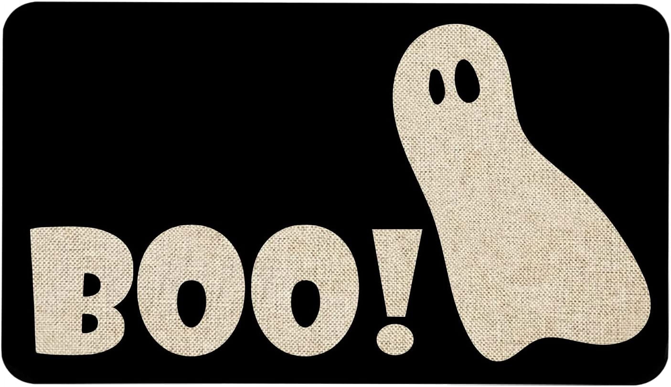 Halloween Door Mat 30 X 17 Inch Halloween Boo Doormat Indoor Outdoor ...