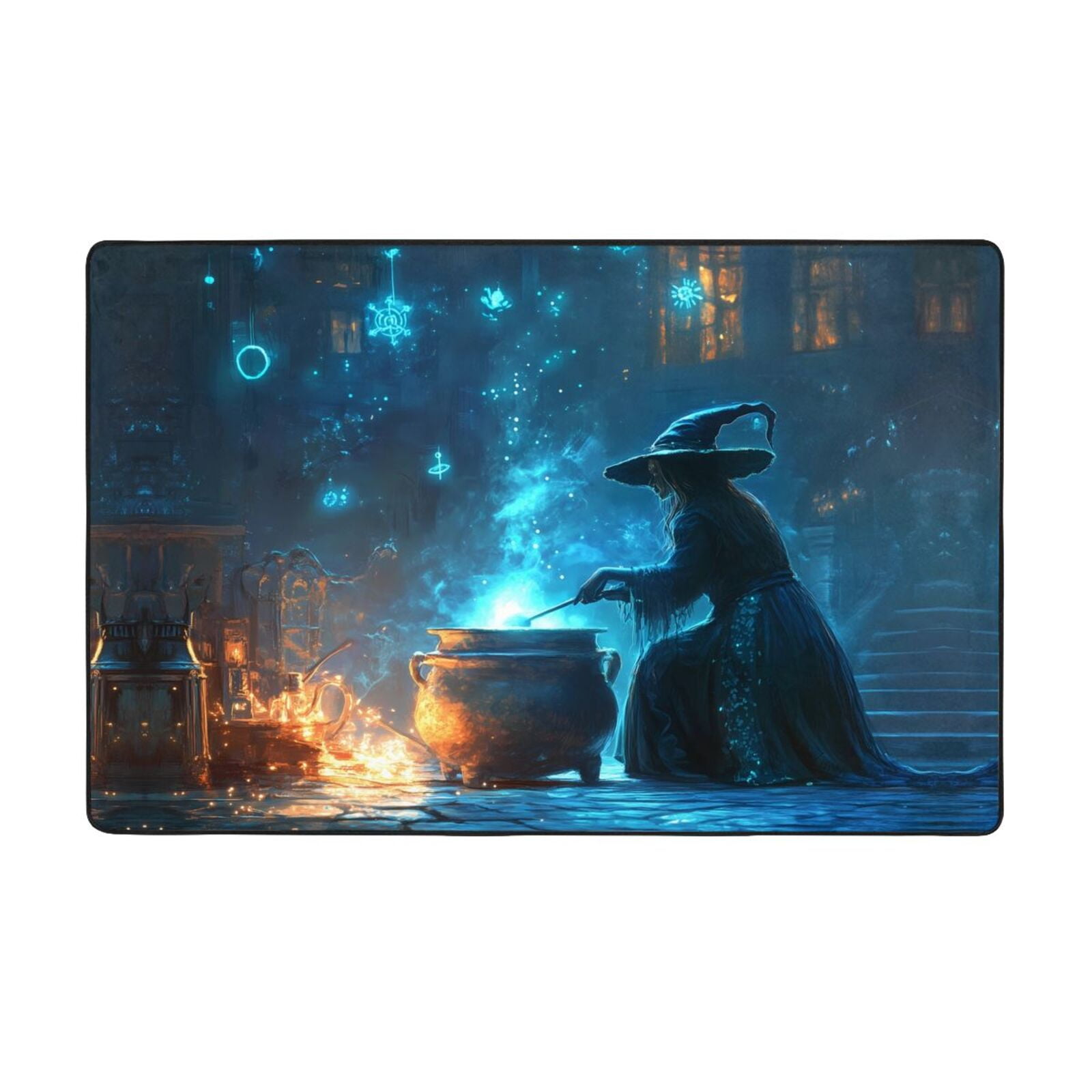 Halloween Door Mat, Halloween Mysterious Witch Indoor Door Mat Bedroom ...