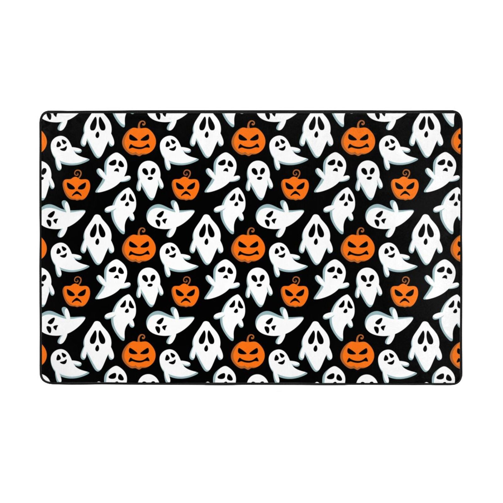 Halloween Door Mat, halloween ghost pumpkins print Indoor Door Mat ...