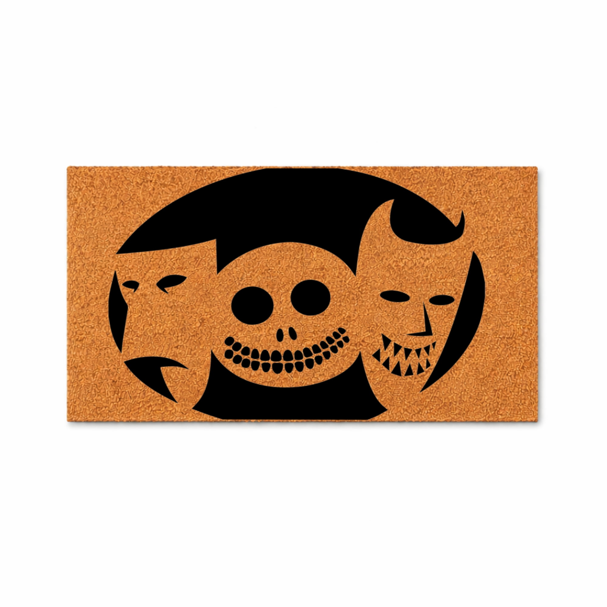 Halloween Character Face Doormat, Outdoor Entryway Doormat, Non Slip ...