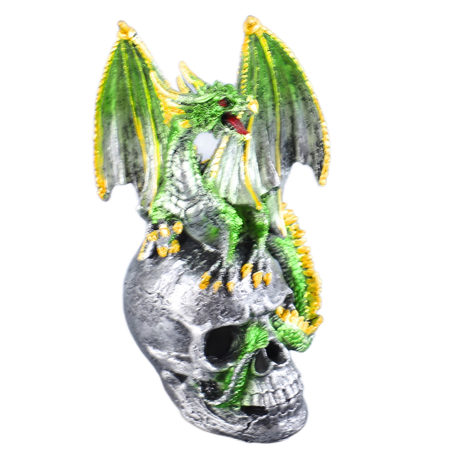 Halloween Dragon Ornament Resin Dragon Statue Eerie Dragon Decoration ...