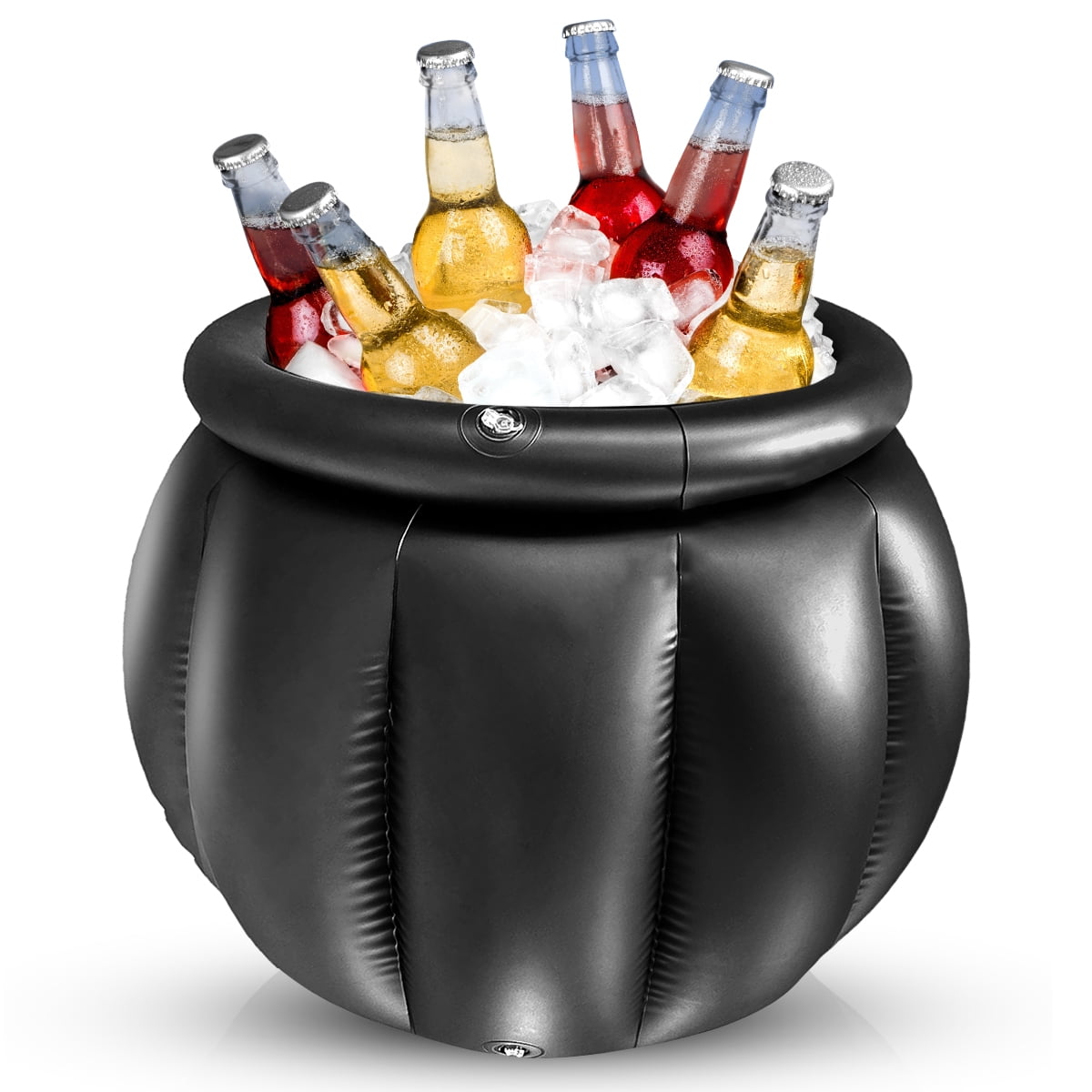 Halloween Drink Cooler Cauldron Party Decoration Large Inflatable Witch ...