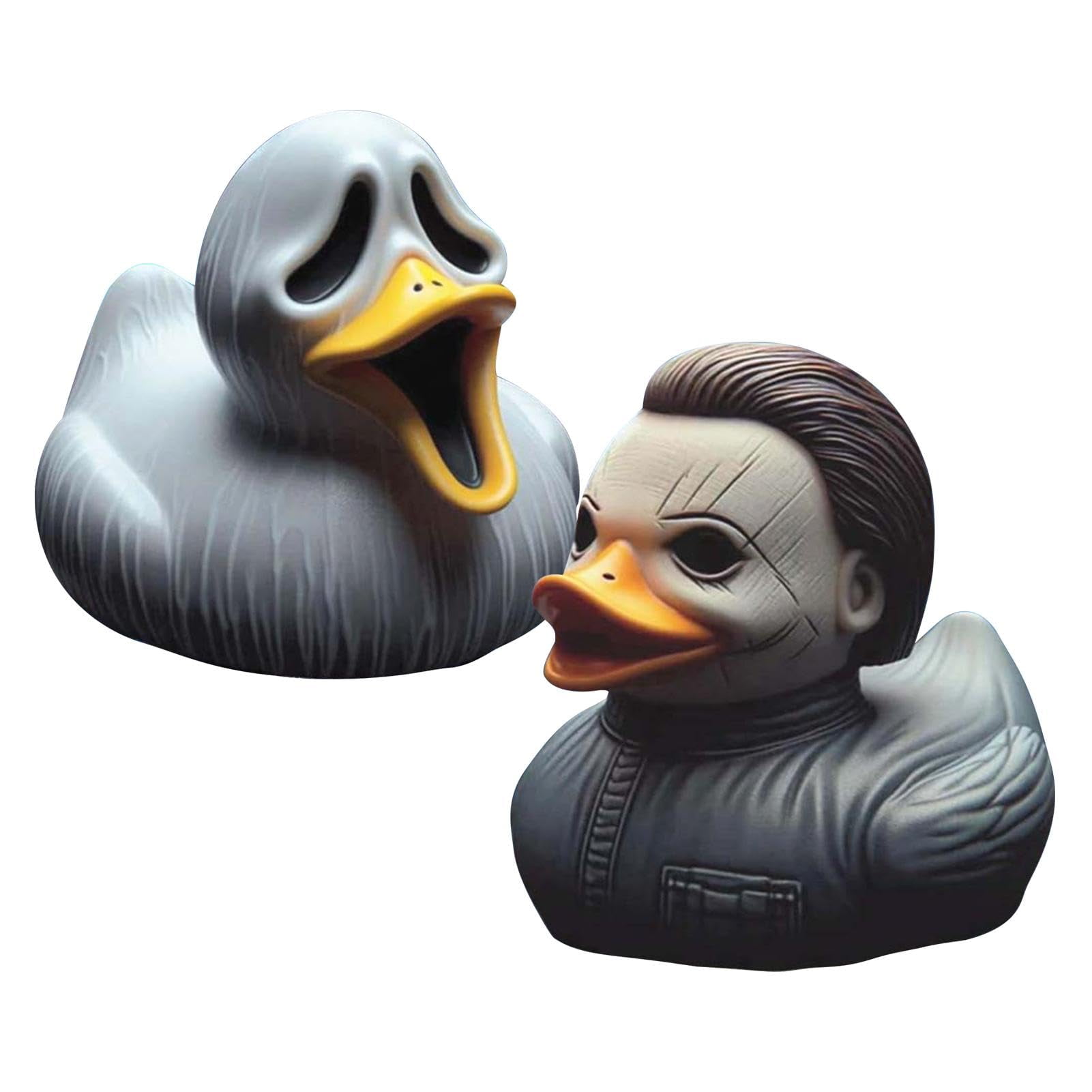 Halloween Ducks, Ghostface Duck, Goth Satanic Duck Punk Duck Goth Resin ...