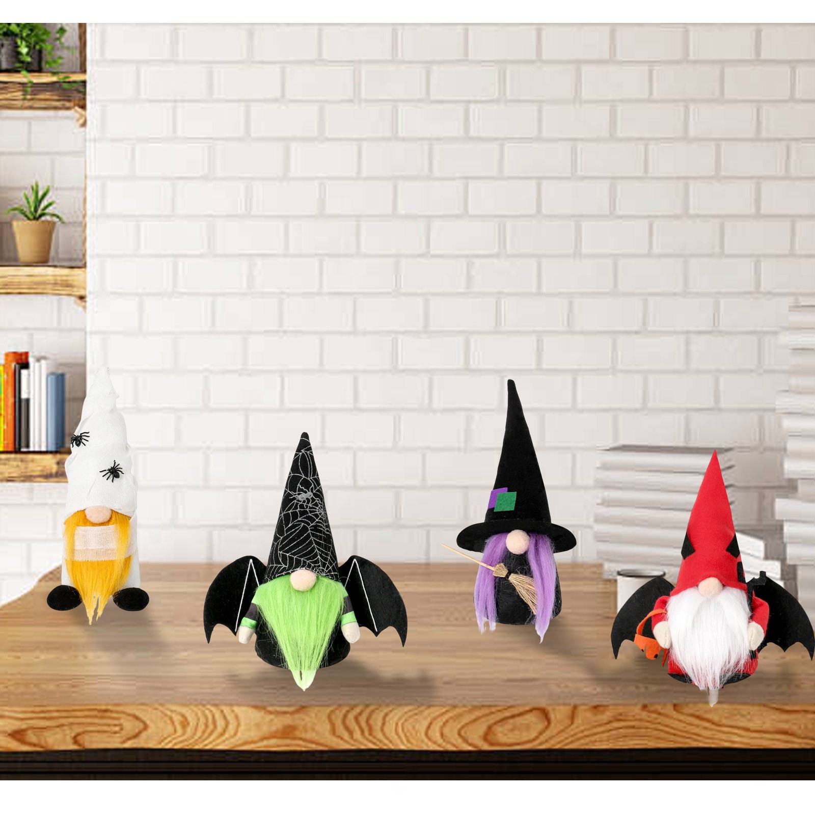 Halloween Dwarf Faceless Old Man Doll Decorations, Halloween Faceless ...