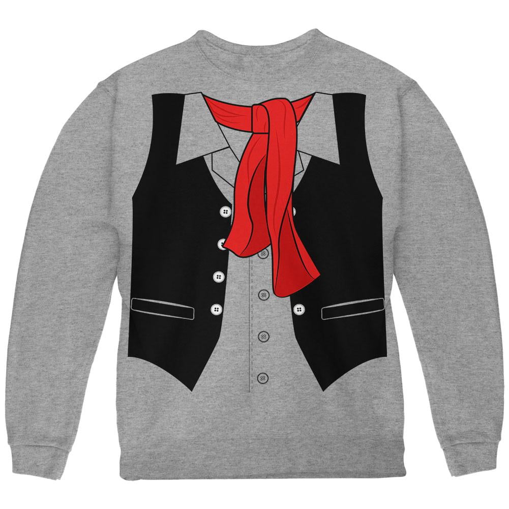 Halloween English Chimney Sweep Costume Youth Sweatshirt Sport Grey YMD ...