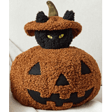 Halloween Evil Pumpkin Cat Plush Doll Halloween Ghost Toy Collection ...