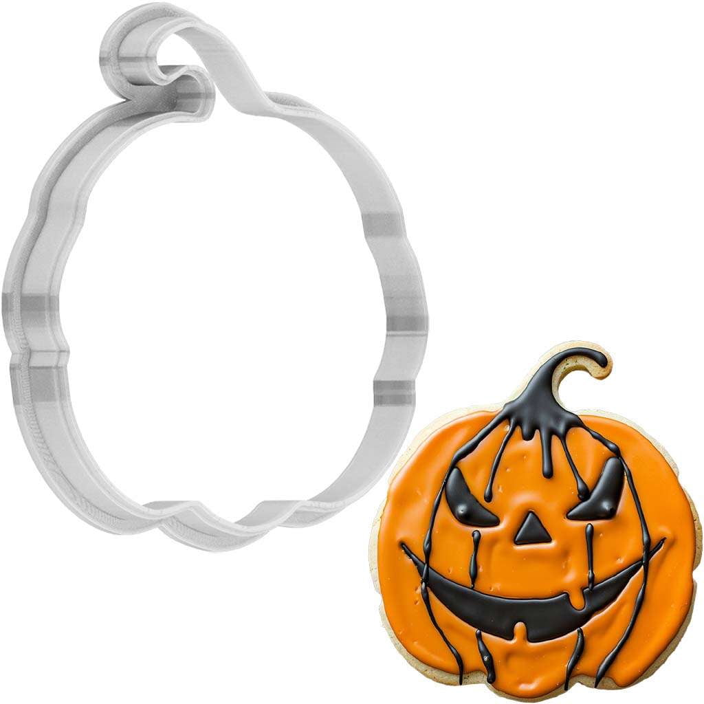 Halloween Evil Pumpkin Cookie Cutter 4 Inch Made in USA by WONDERTORY ...