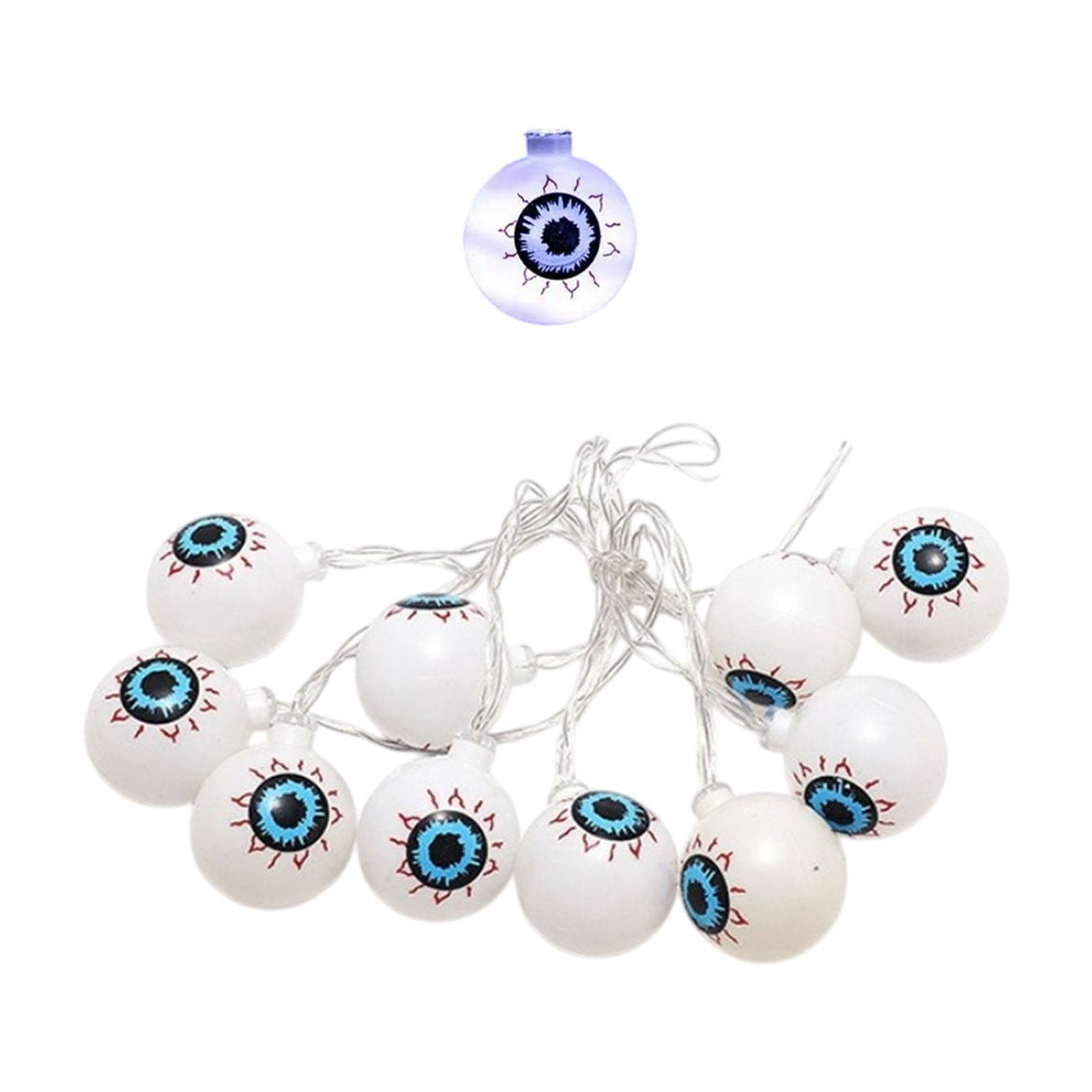 Halloween Eyeball String Lights Halloween Decorative String Lights with ...