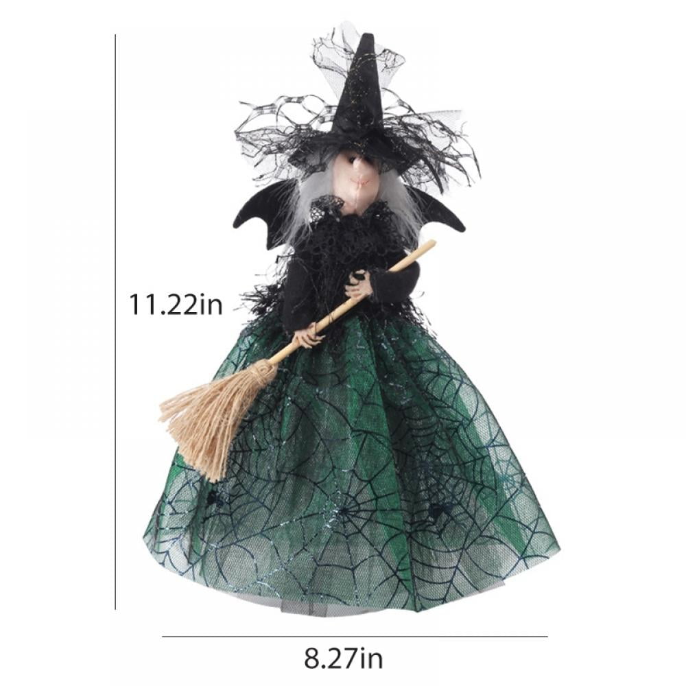 Halloween Fall Harvest Witch Doll Toys Ornaments Decorations For Home ...