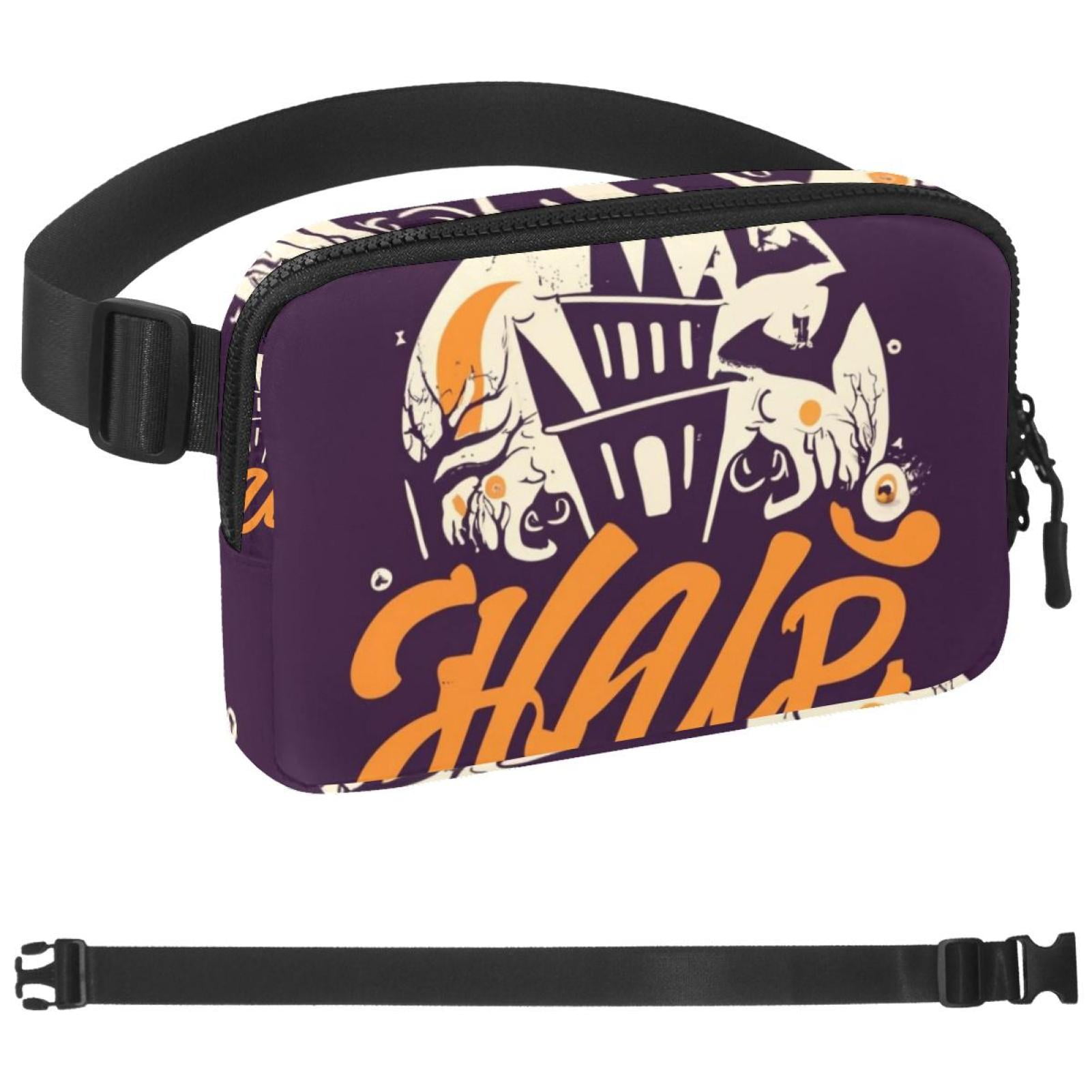 Halloween Fanny Pack, Quick Release Buckle Travel Sport Waist Fanny ...