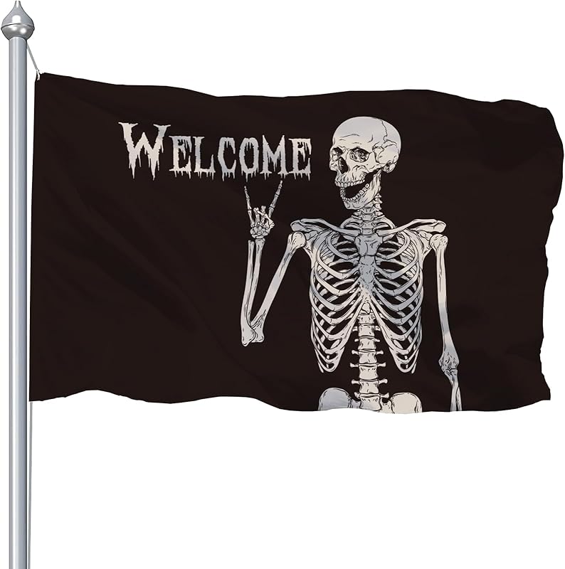 Halloween Flag 3x5 Outdoor, Large Halloween Flags For Outside Flagpole ...