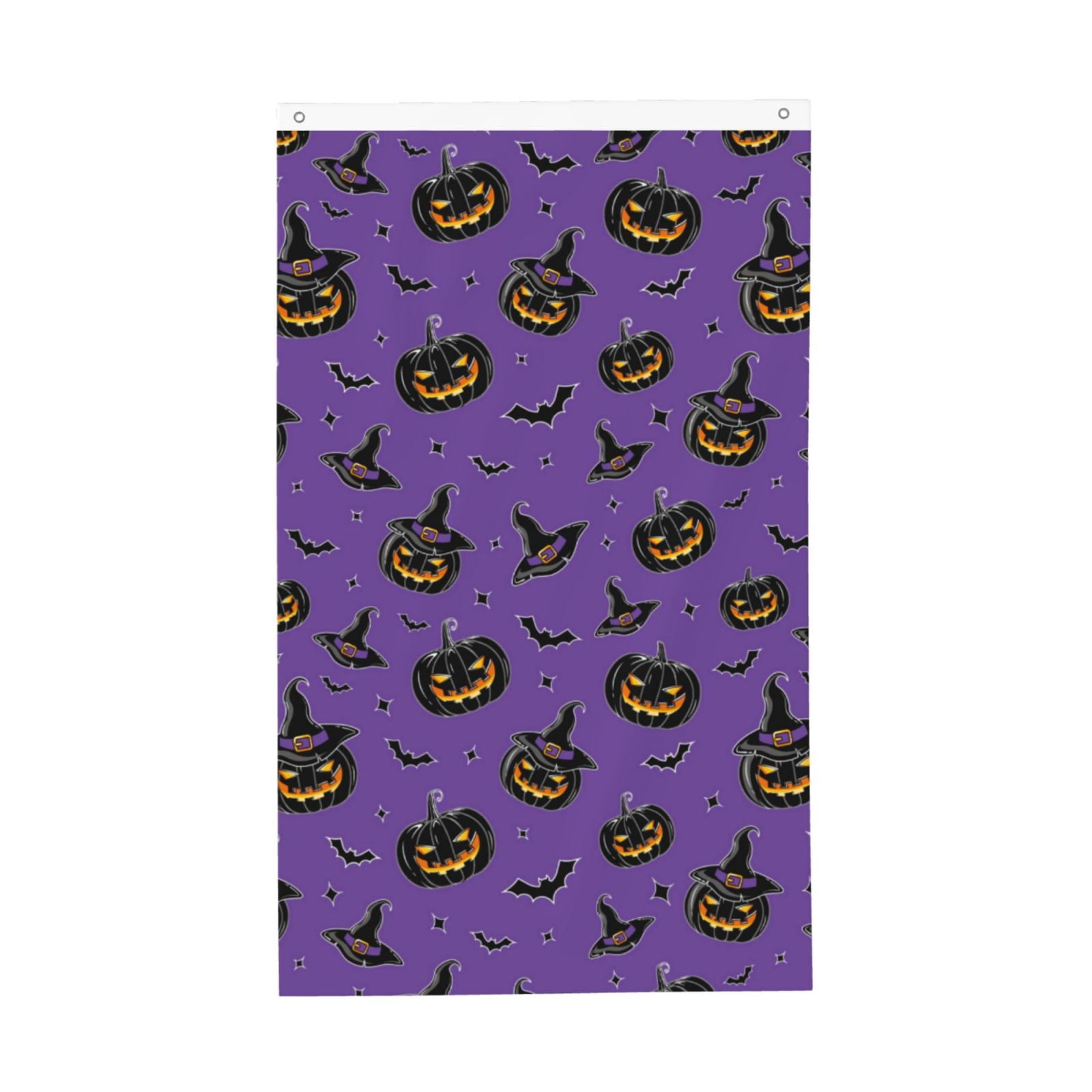 Halloween Flag, bat pumpkin halloween Double Sided Garden House & Yard ...