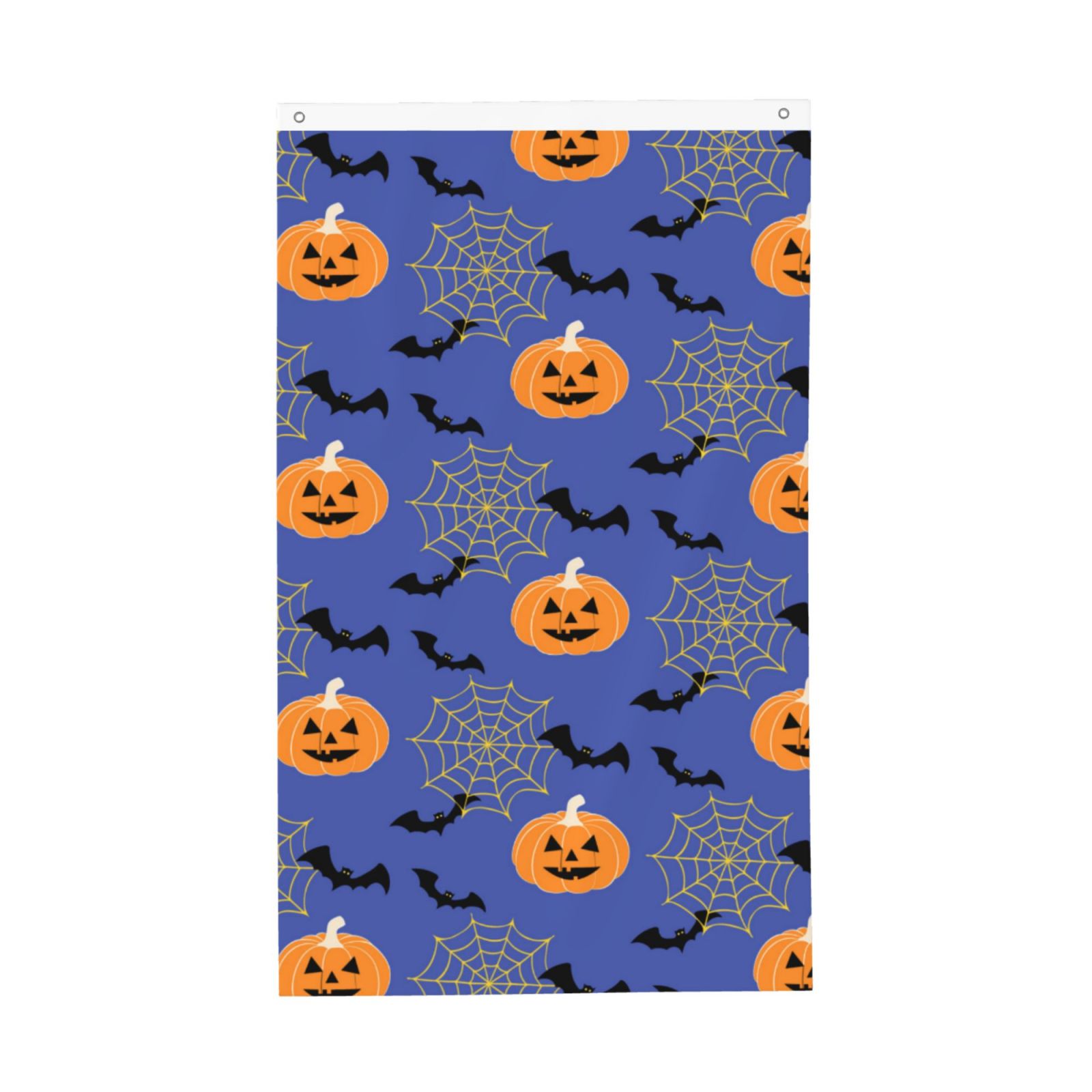 Halloween Flag, Halloween bats Lantern spiderweb Double Sided Garden ...