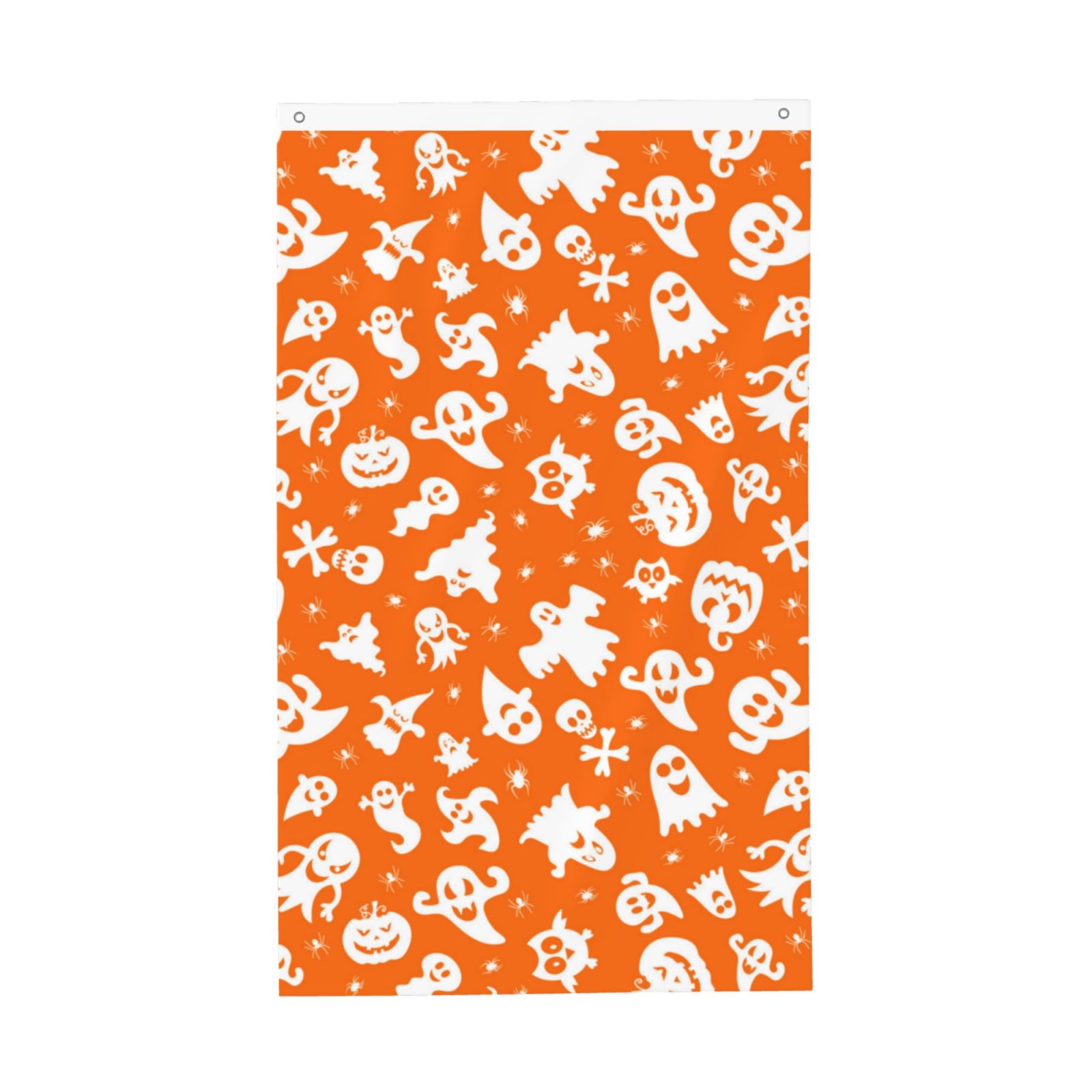 Halloween Flag, cute halloween ghost Double Sided Garden House & Yard ...