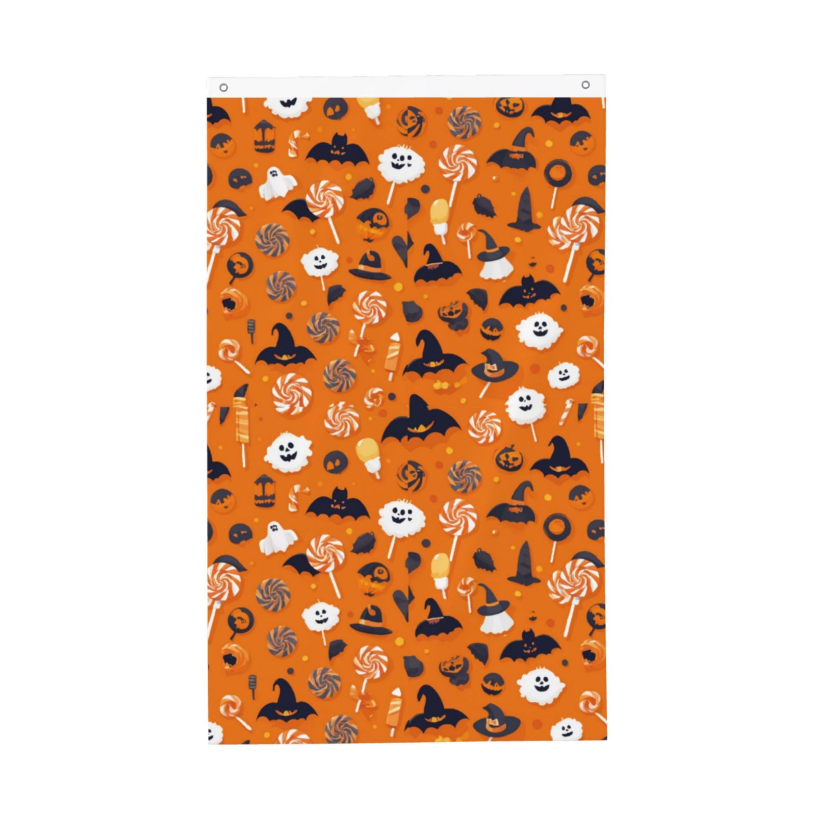 Halloween Flag, halloween candy hat Double Sided Garden House & Yard ...
