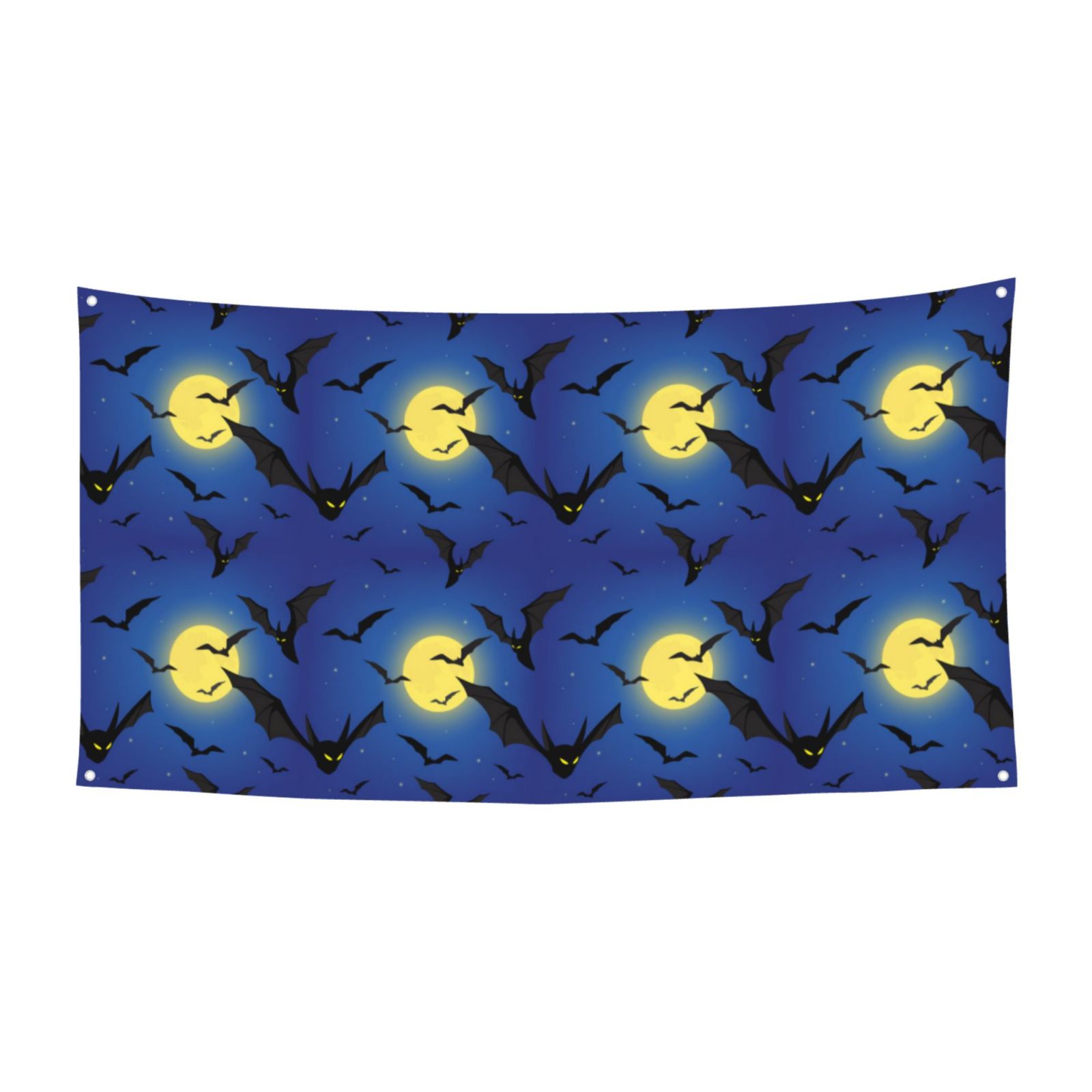 Halloween Flag - hats halloween print Flag 35x70 Inch With Four ...