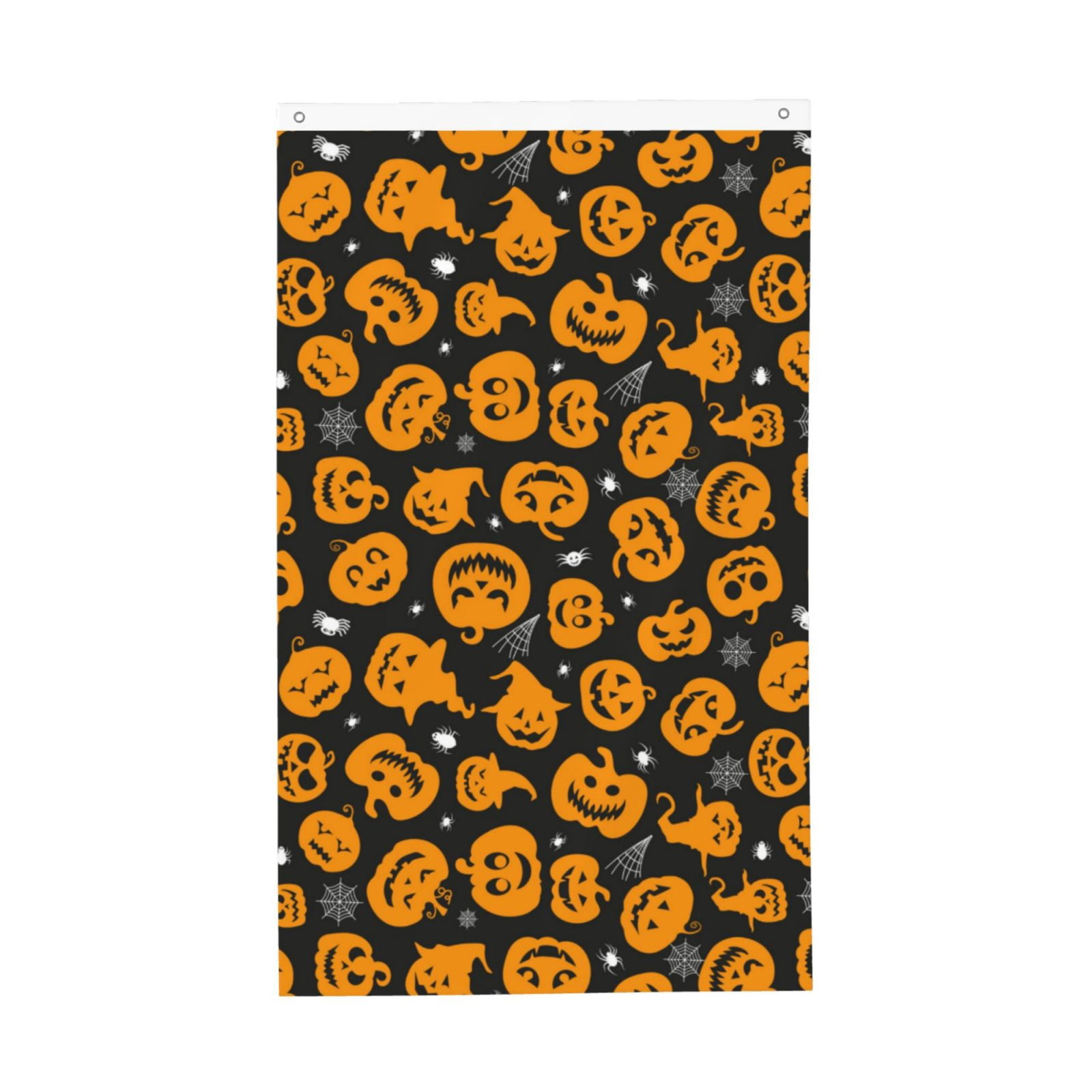 Halloween Flag, pumpkins halloween spider web Double Sided Garden House ...