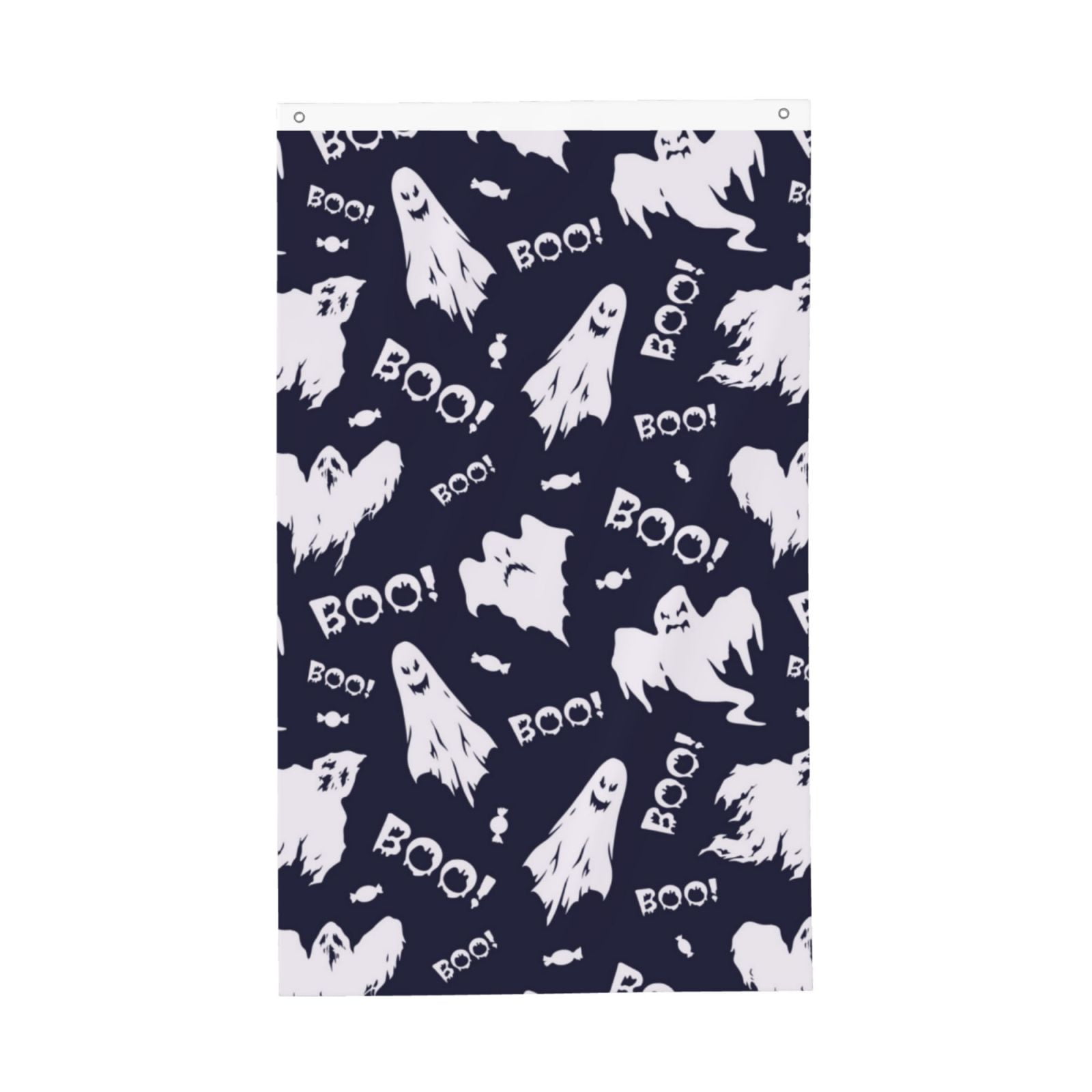 Halloween Flag, spooky halloween Double Sided Garden House & Yard Flag ...