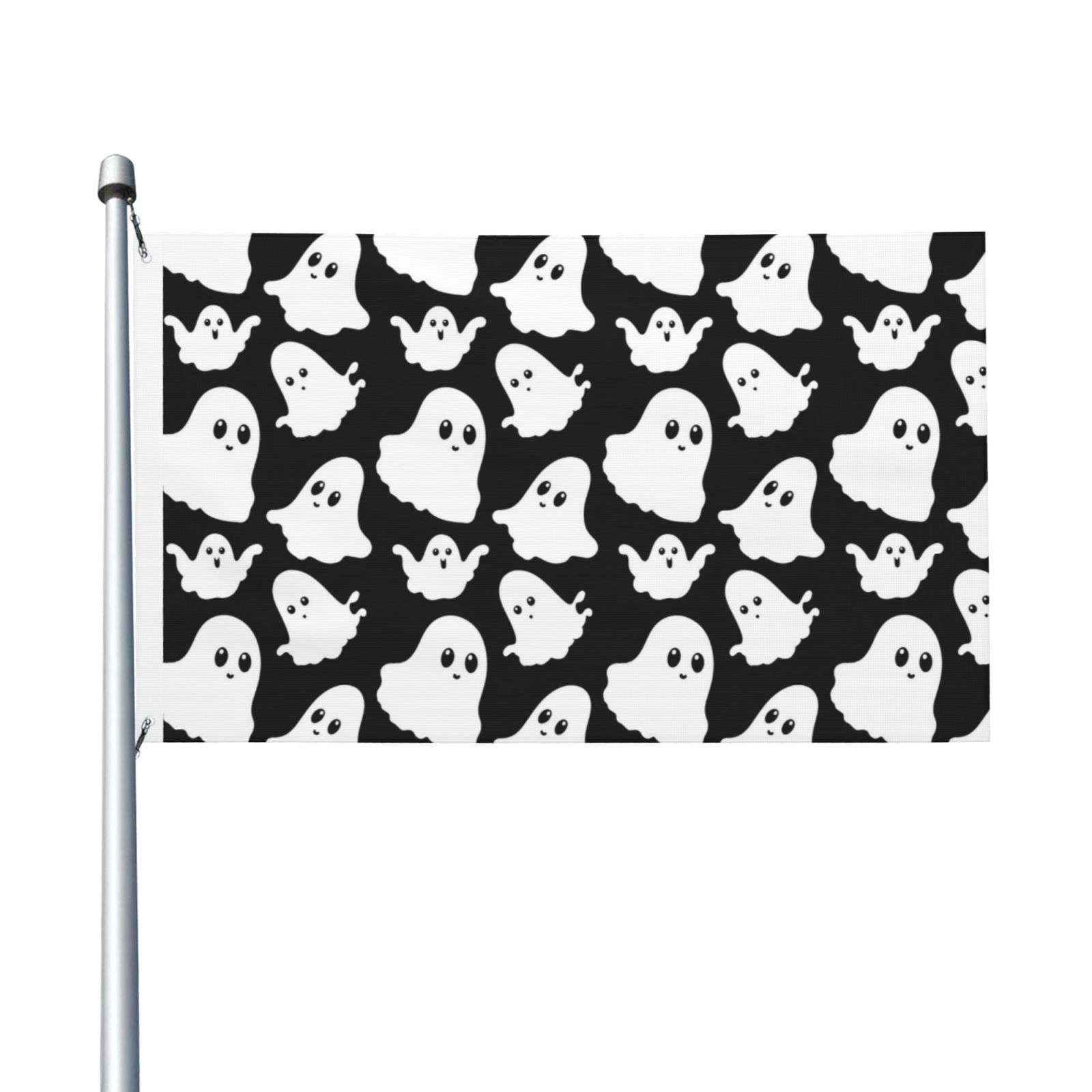 Halloween Flags - halloween cartoon ghost 3x5 Ft Double Sided Yard ...