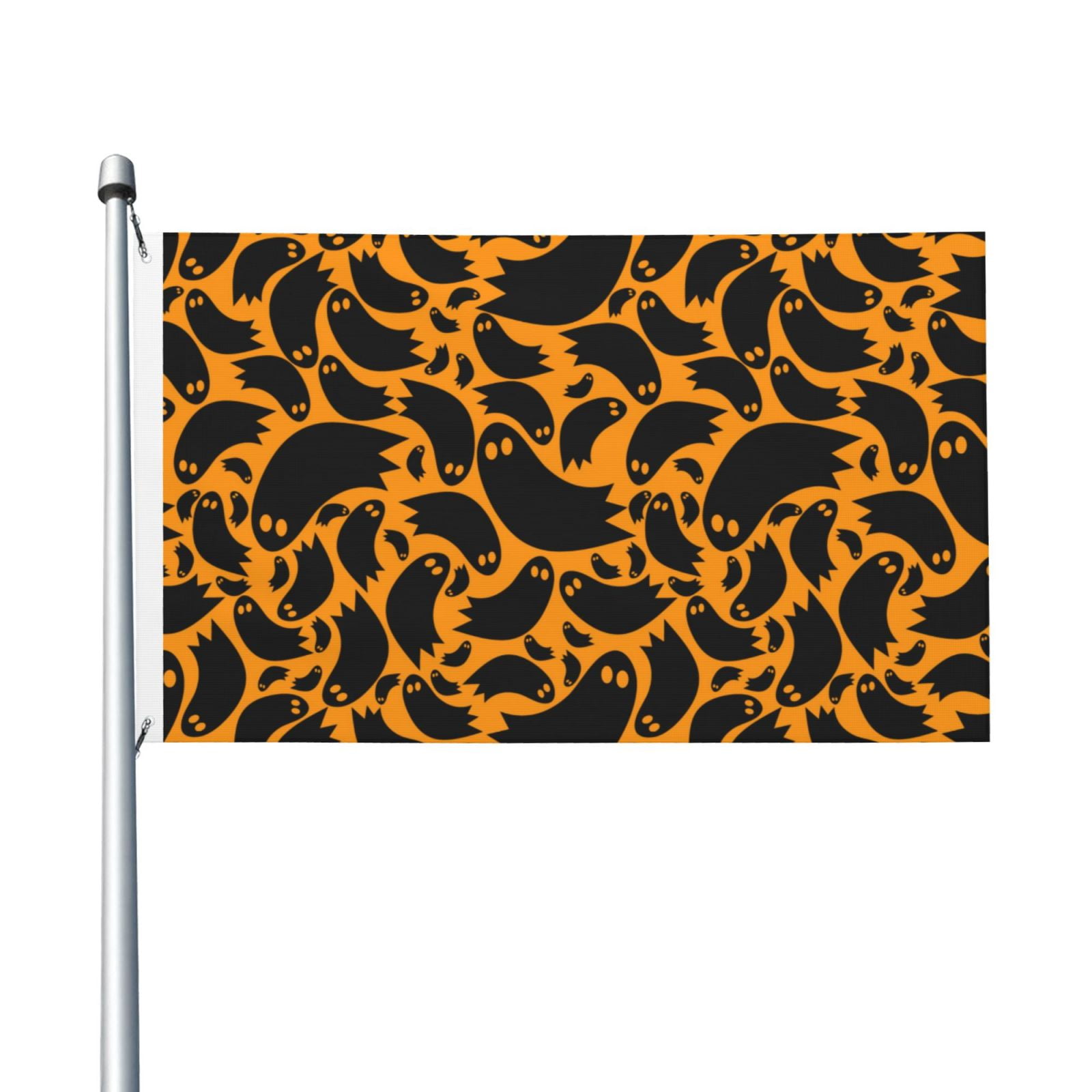 Halloween Flags - halloween ghost Pattern 3x5 Ft Double Sided Yard ...