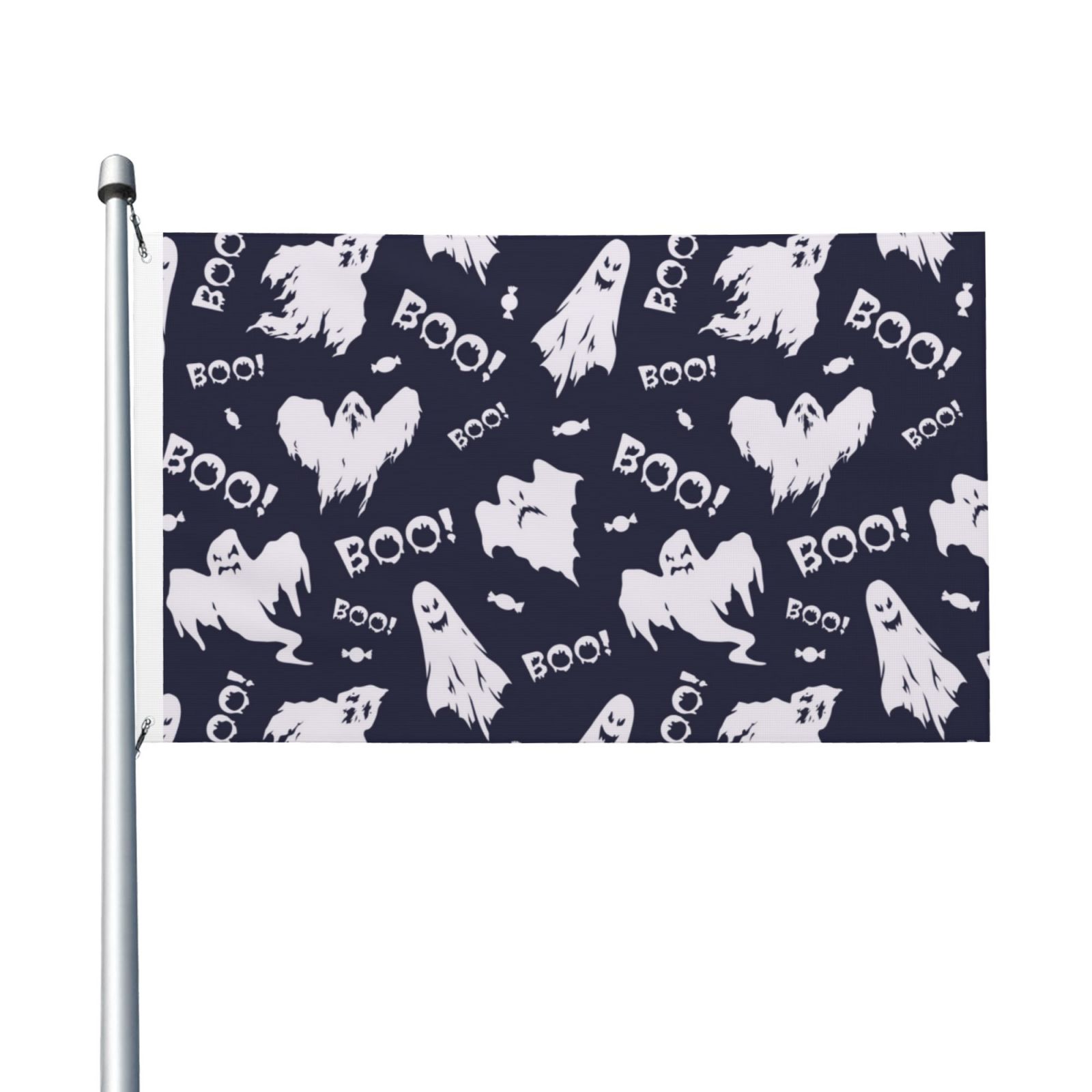 Halloween Flags - spooky halloween 3x5 Ft Double Sided Yard Flags With ...