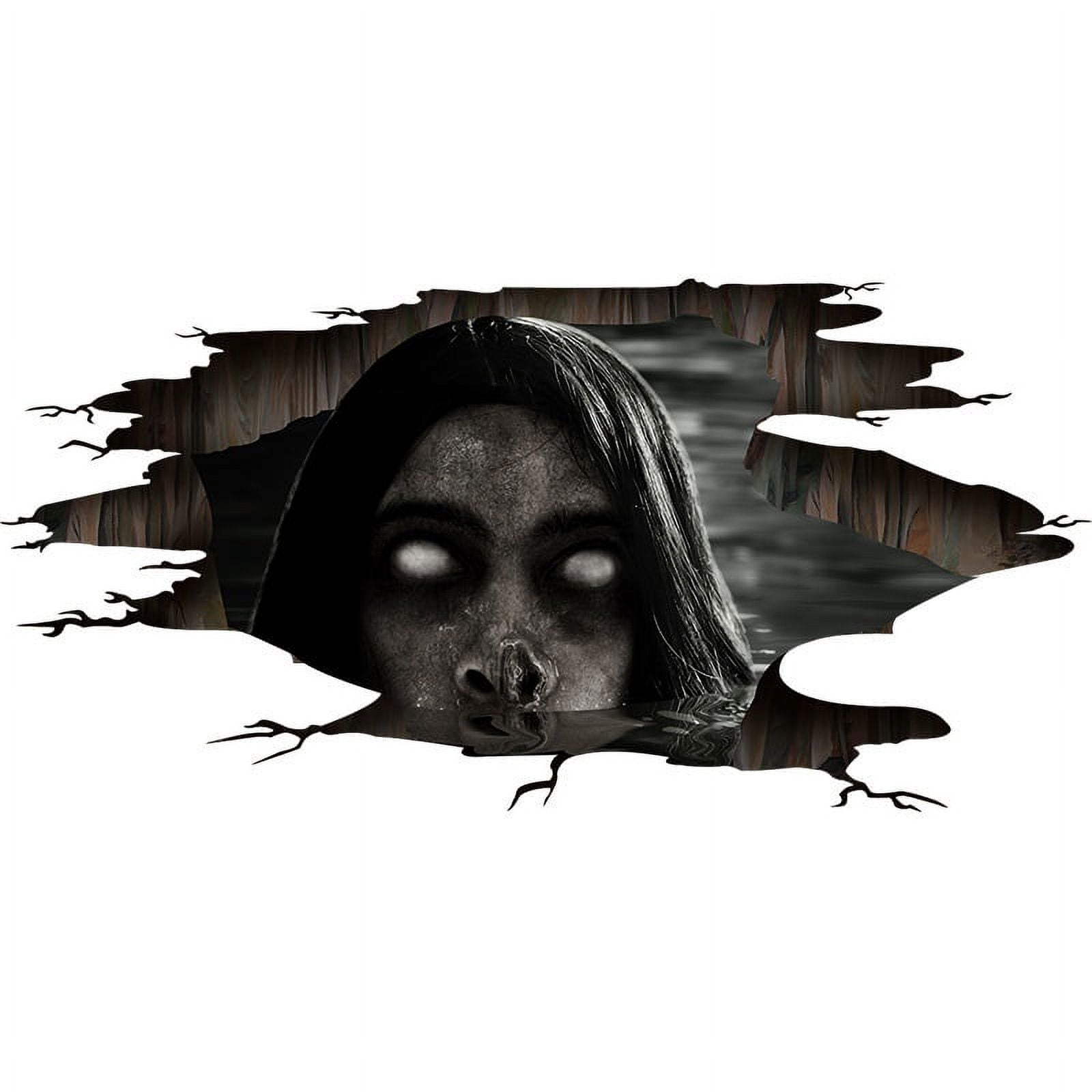 Halloween Floor Sticker Horror Scary Lifelike Realistic Party ...