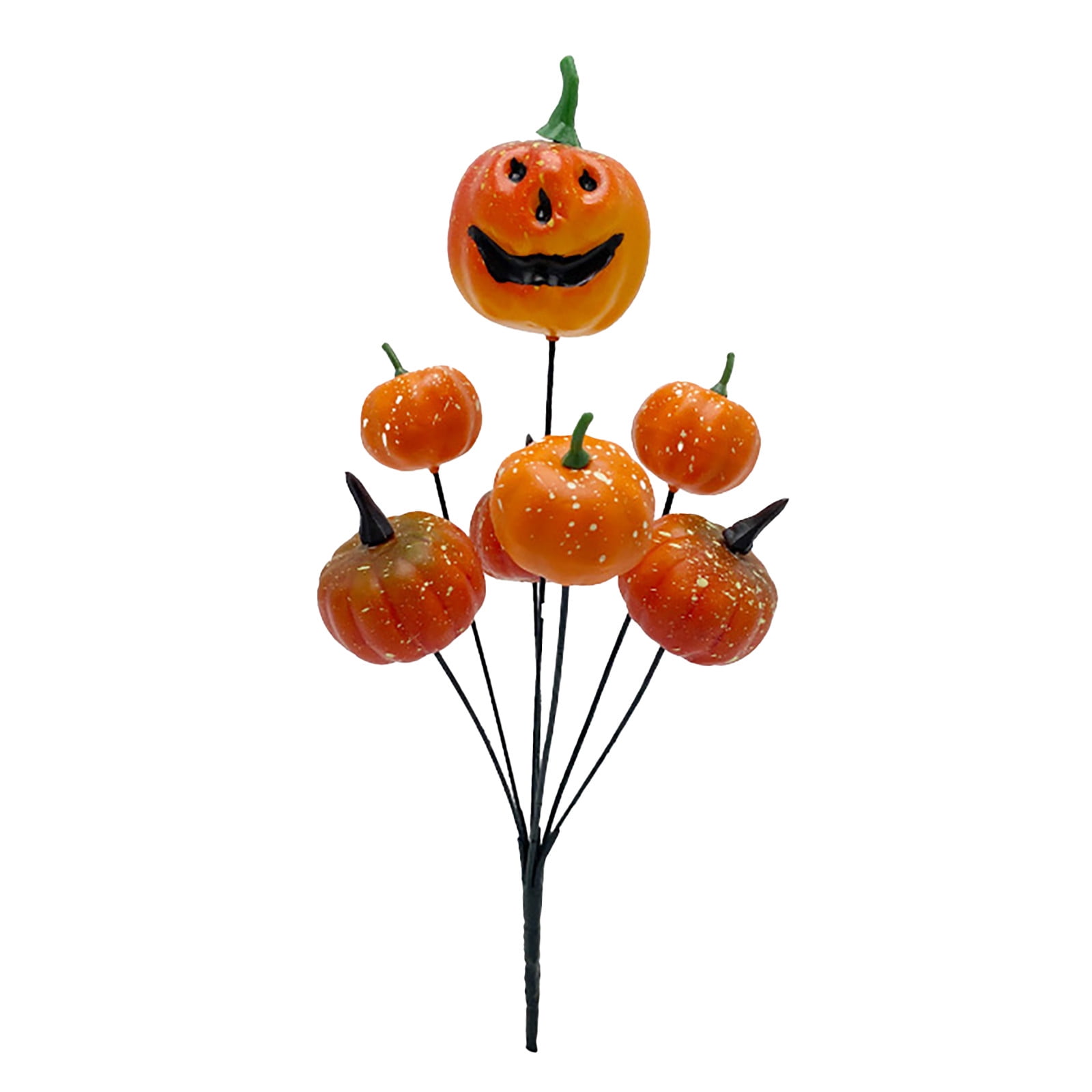 Halloween Floral Picks Set – Spooky Flower Stems with Pumpkins ...