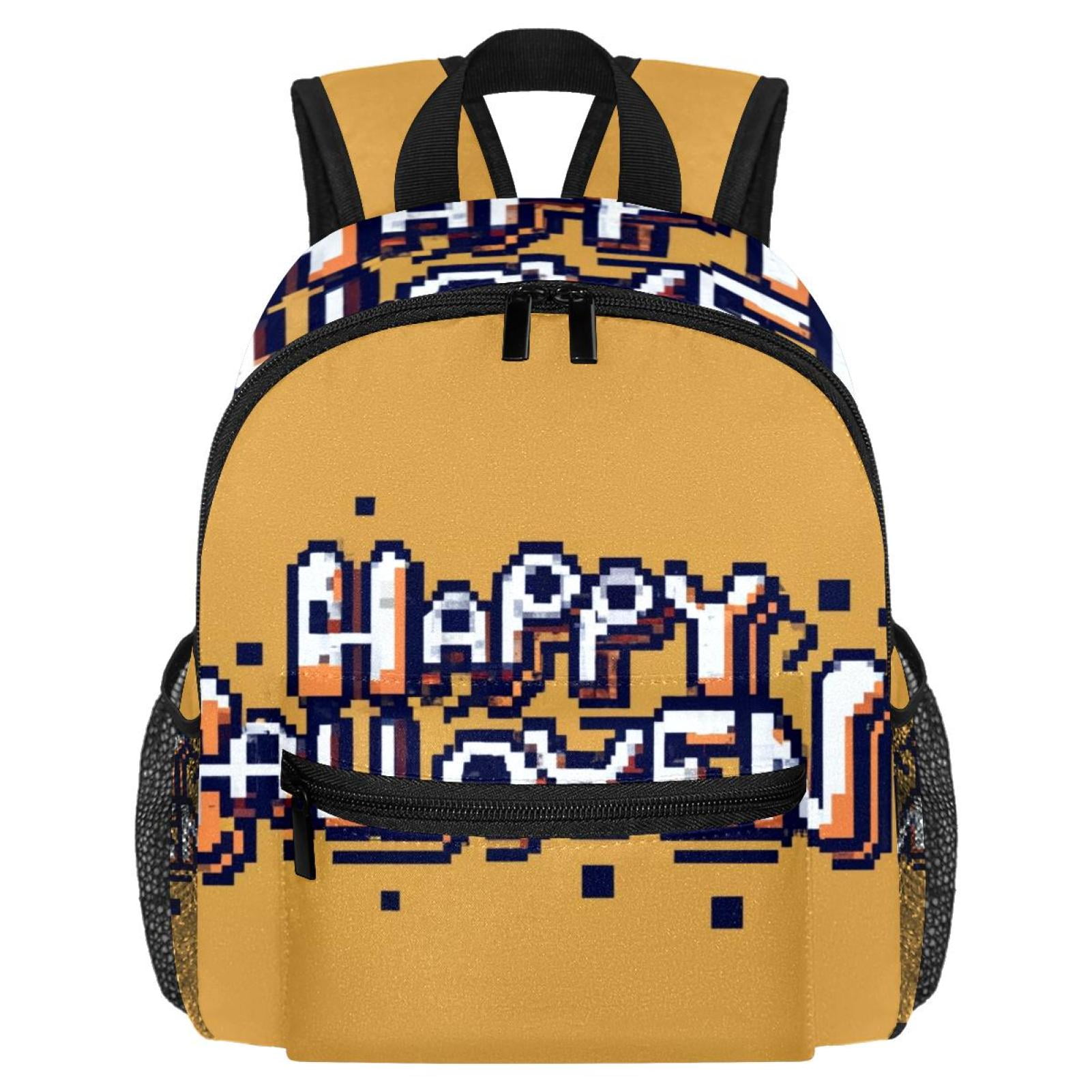 Halloween Font Cute Bag Diaper Backpack Baby Cushion Backpack Backpack ...