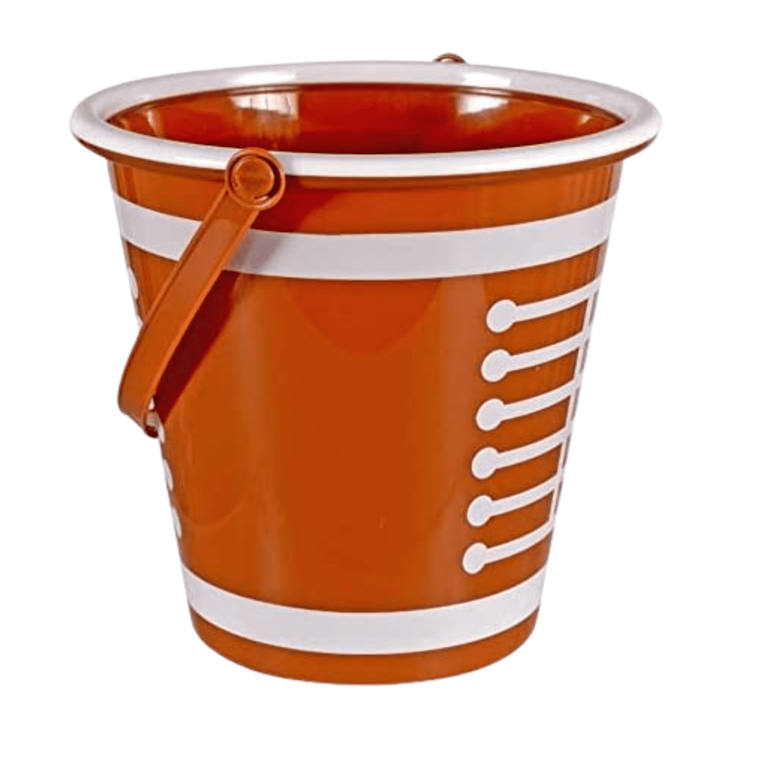 Halloween Football Bucket Sports Theme Basket for Trick or Treats ...