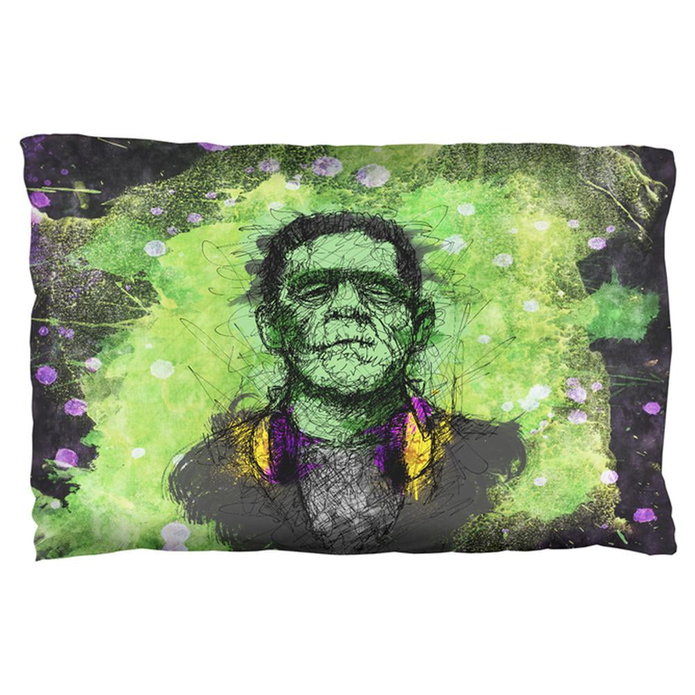 Halloween Frankenstein Raver Horror Movie Monster Pillow Case - Walmart.com